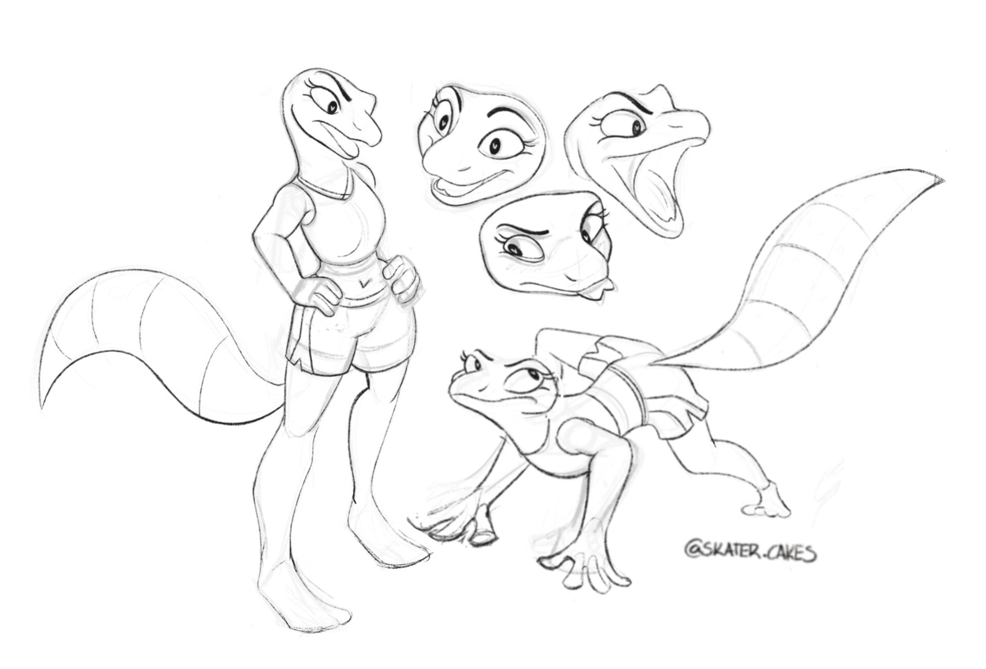 Ariel Scott - Leopard Gecko Design