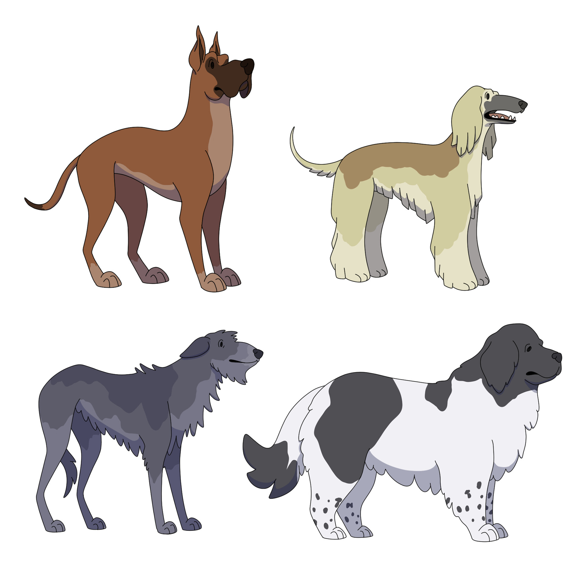 ArtStation - Large dogs