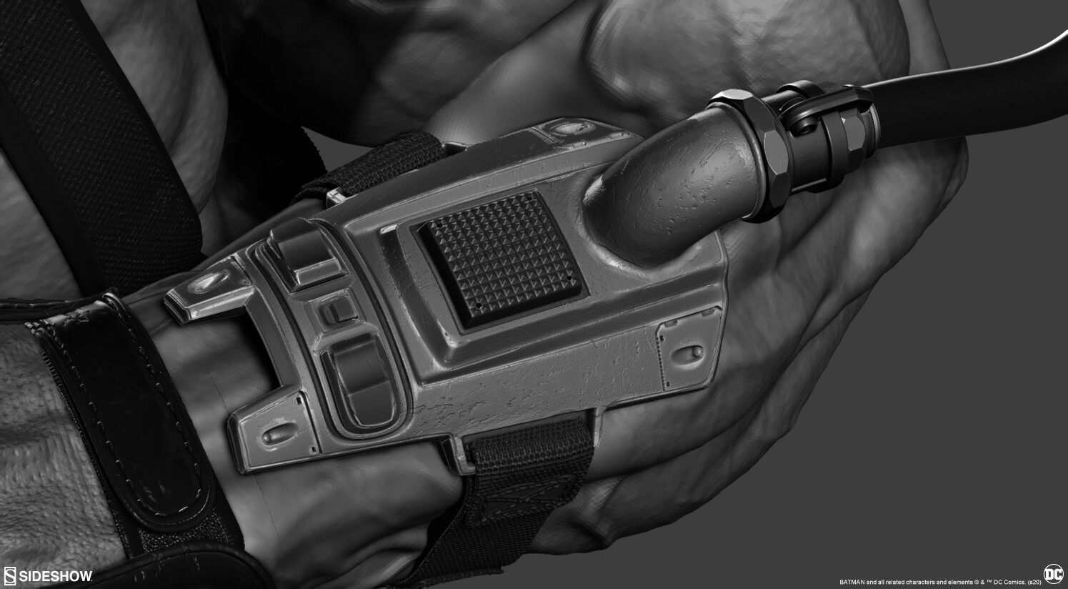 Daniel Bel - Bane Maquette_Sideshow Collectibles