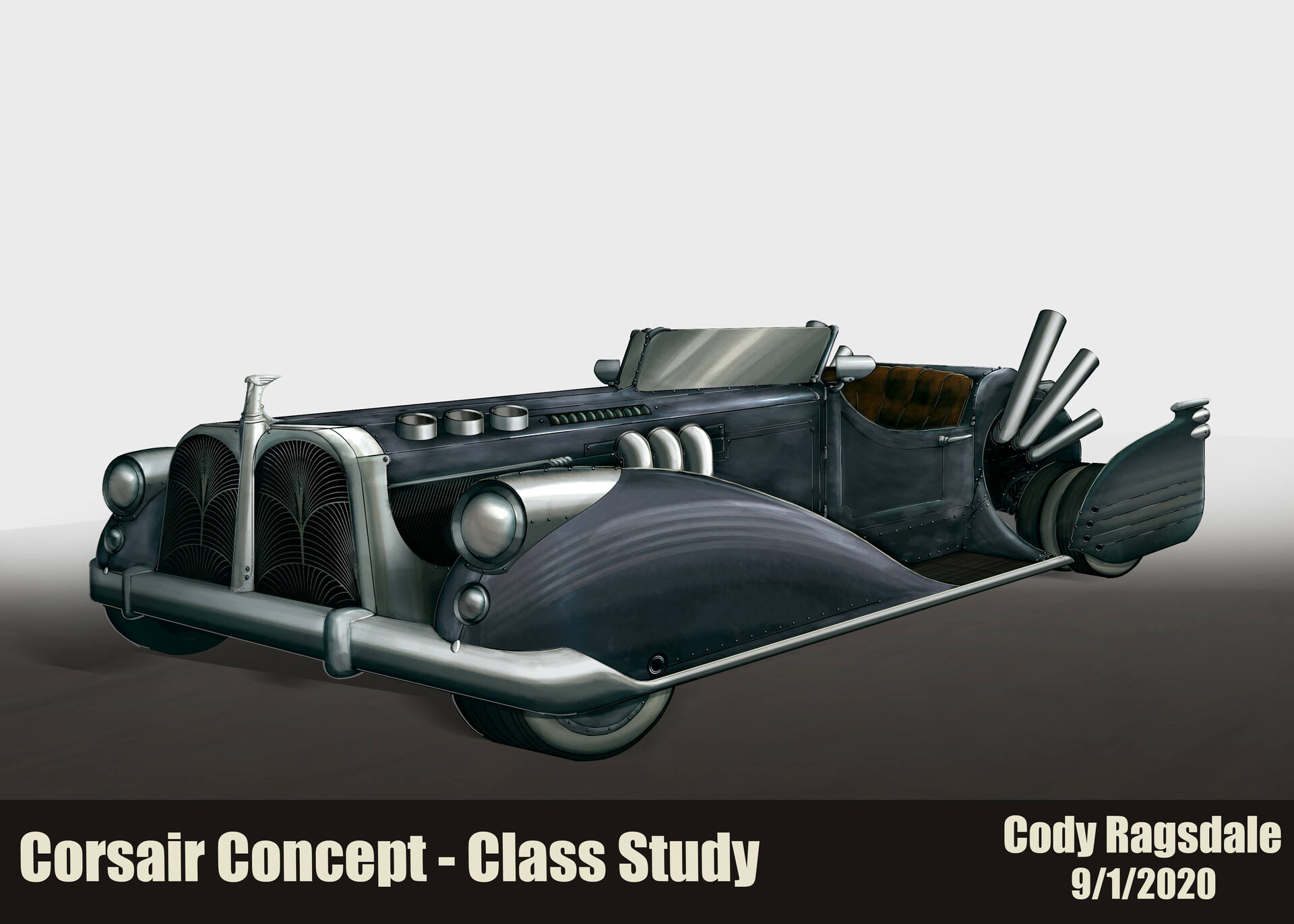 ArtStation - Corsair- Class Study