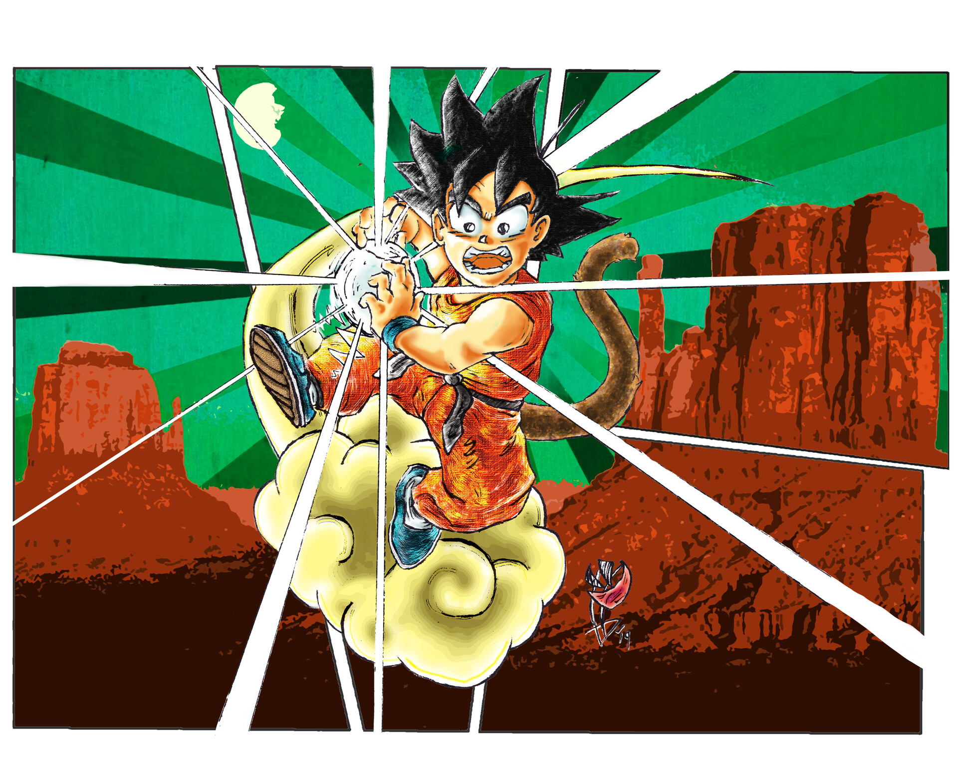 ArtStation - Kid Goku