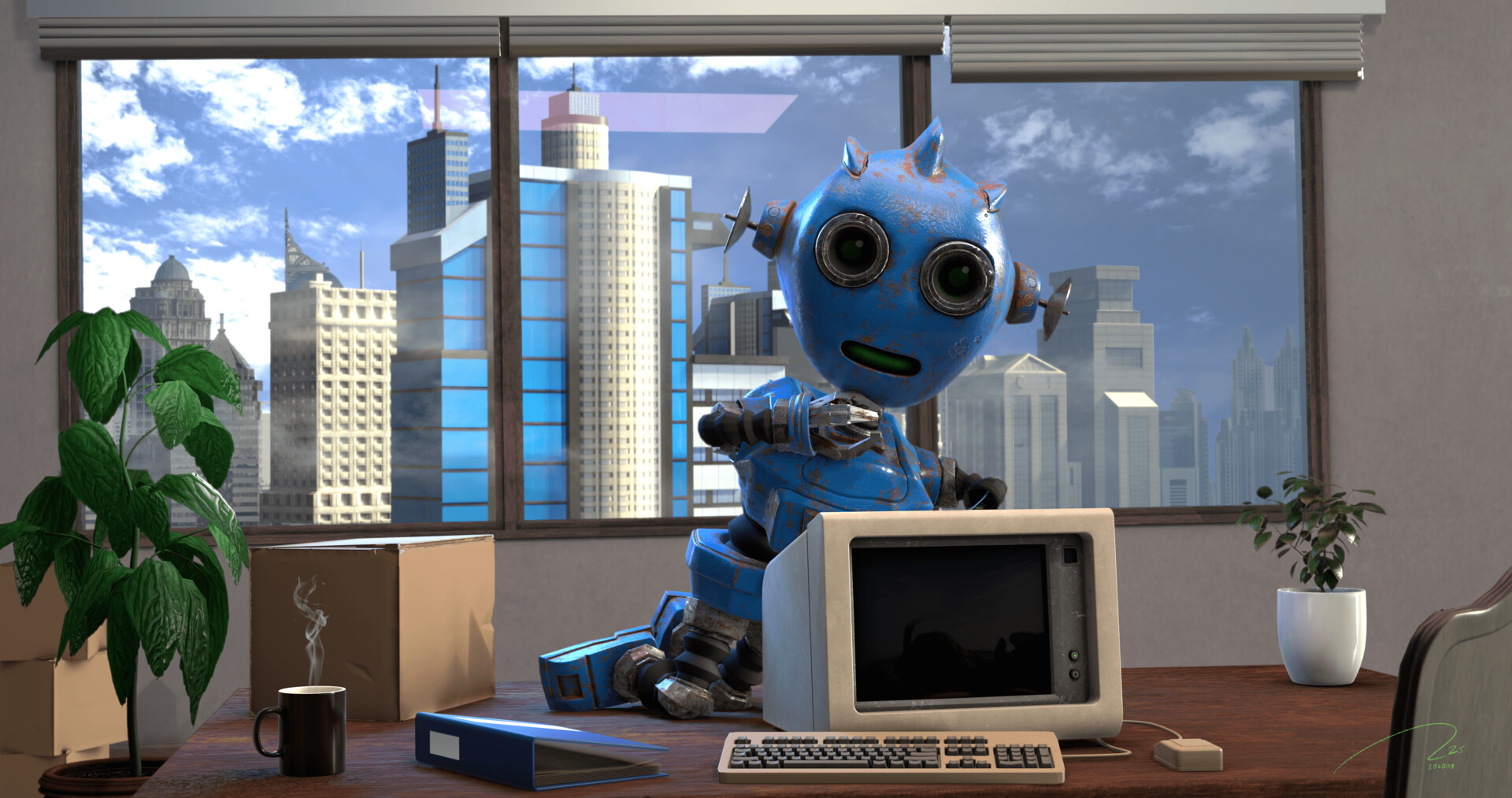 ArtStation - MS Robot