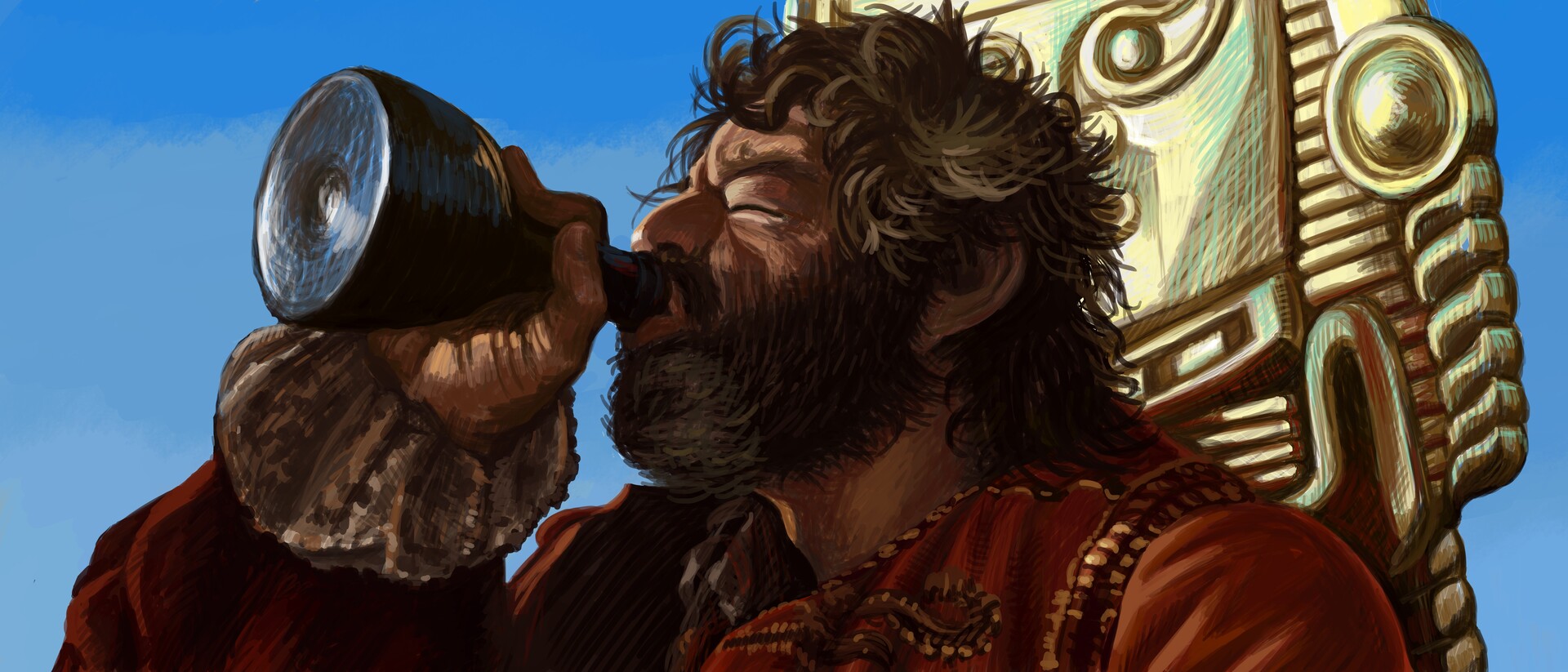 ArtStation - Sketch Captain Red