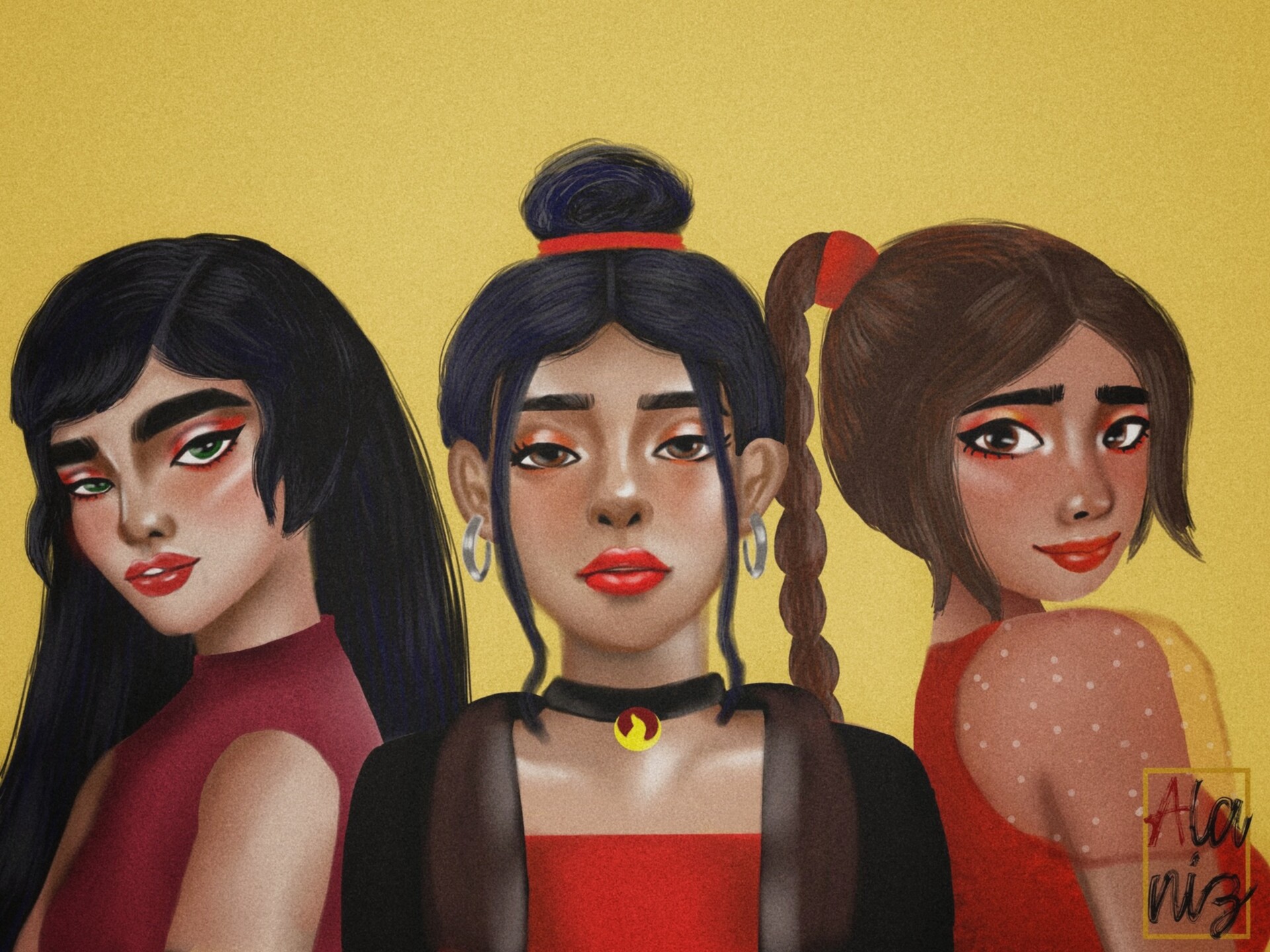 ArtStation - Fire Nation Girl