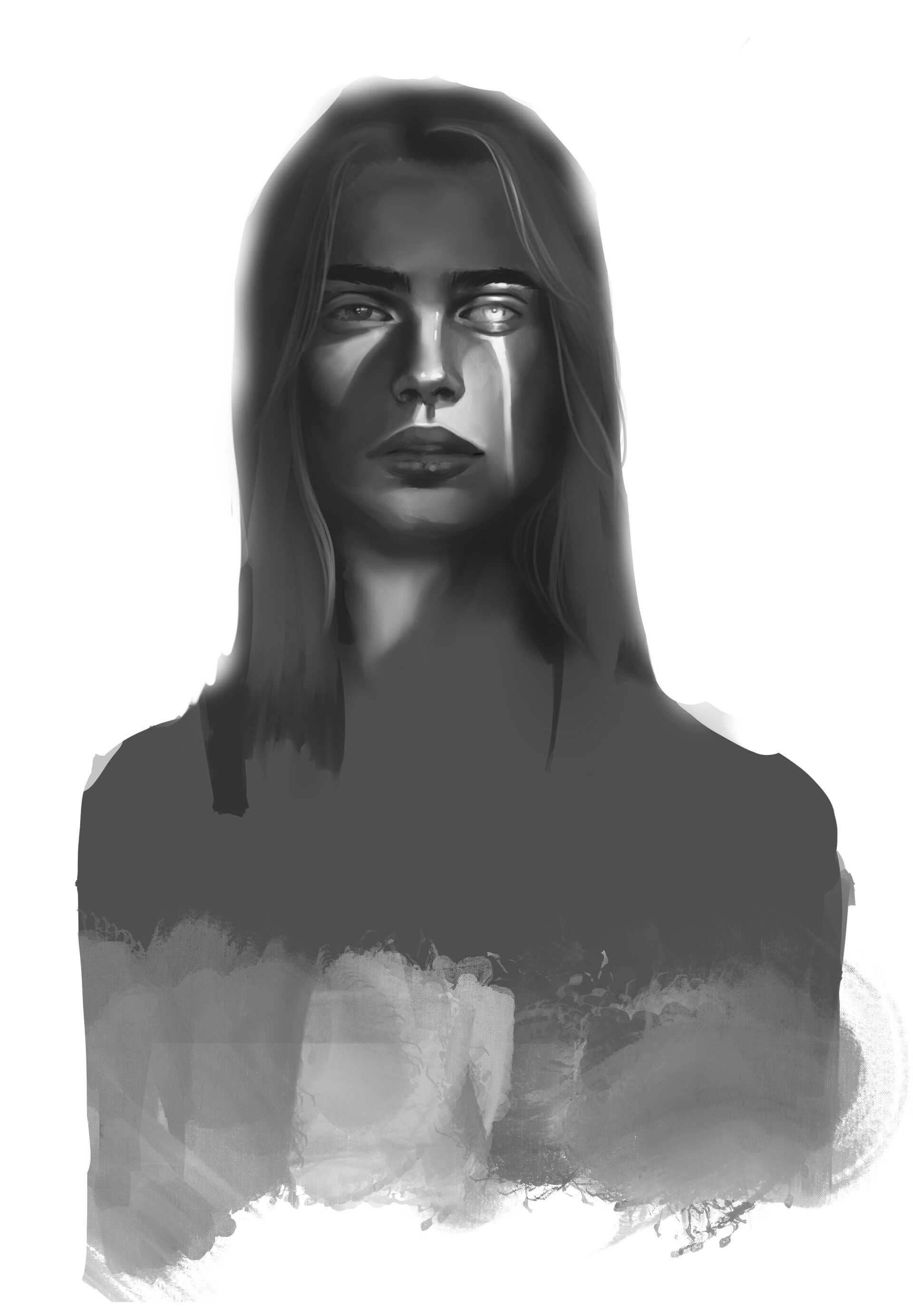 ArtStation - Grayscale shading study