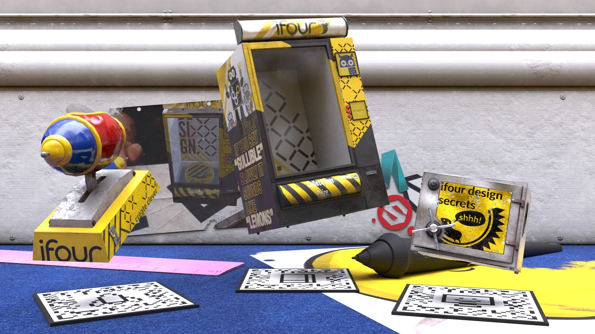 ArtStation - 2019 - Augmented Reality Display Scene