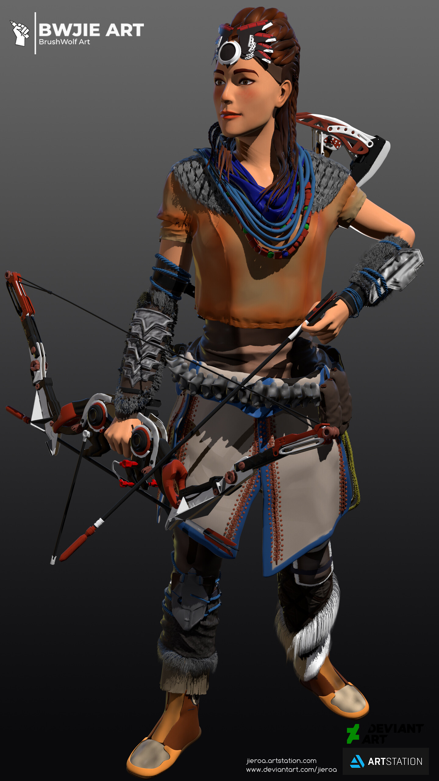 ArtStation - Aloy | Horizon Zero Dawn