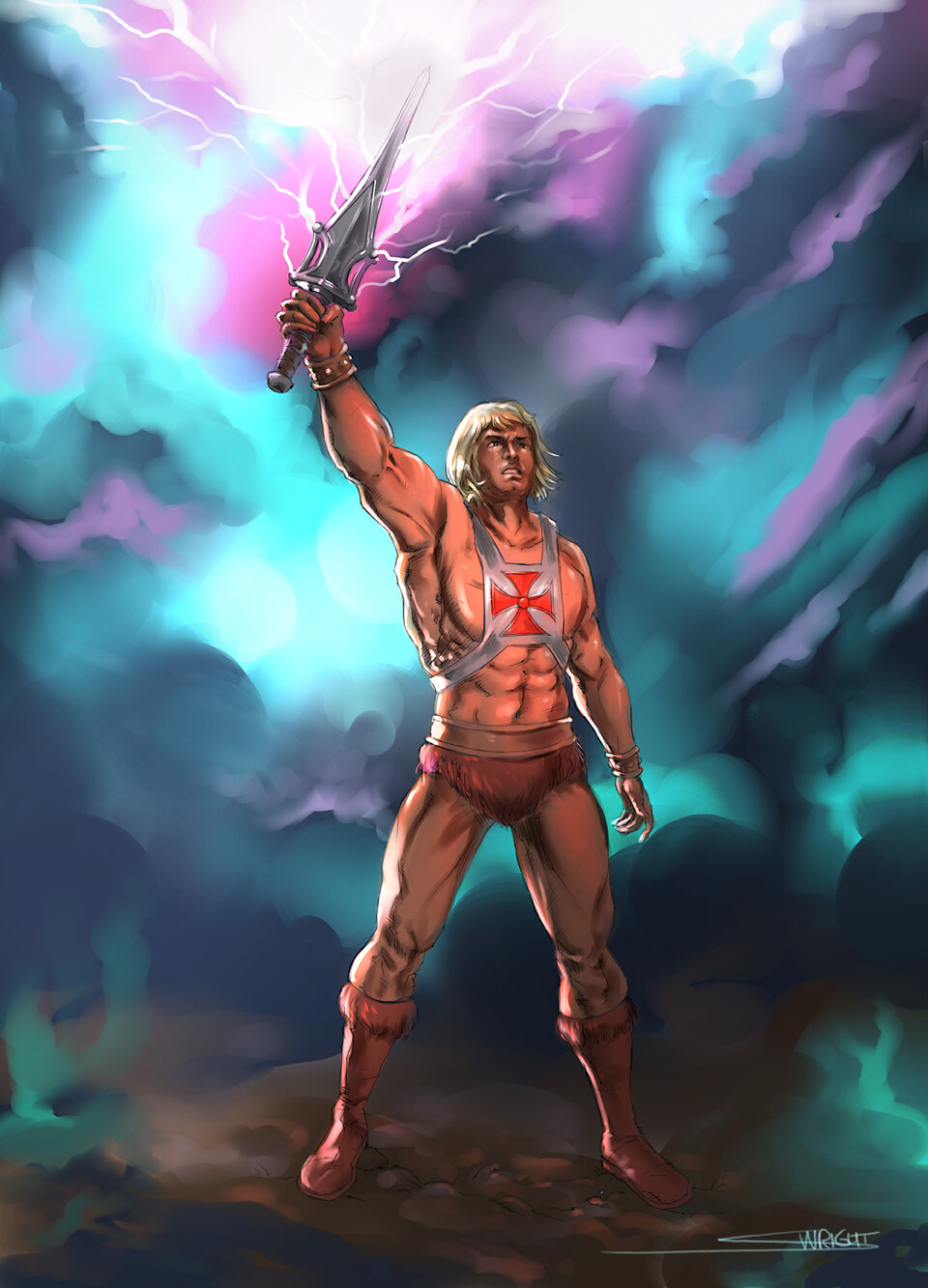he man artwork