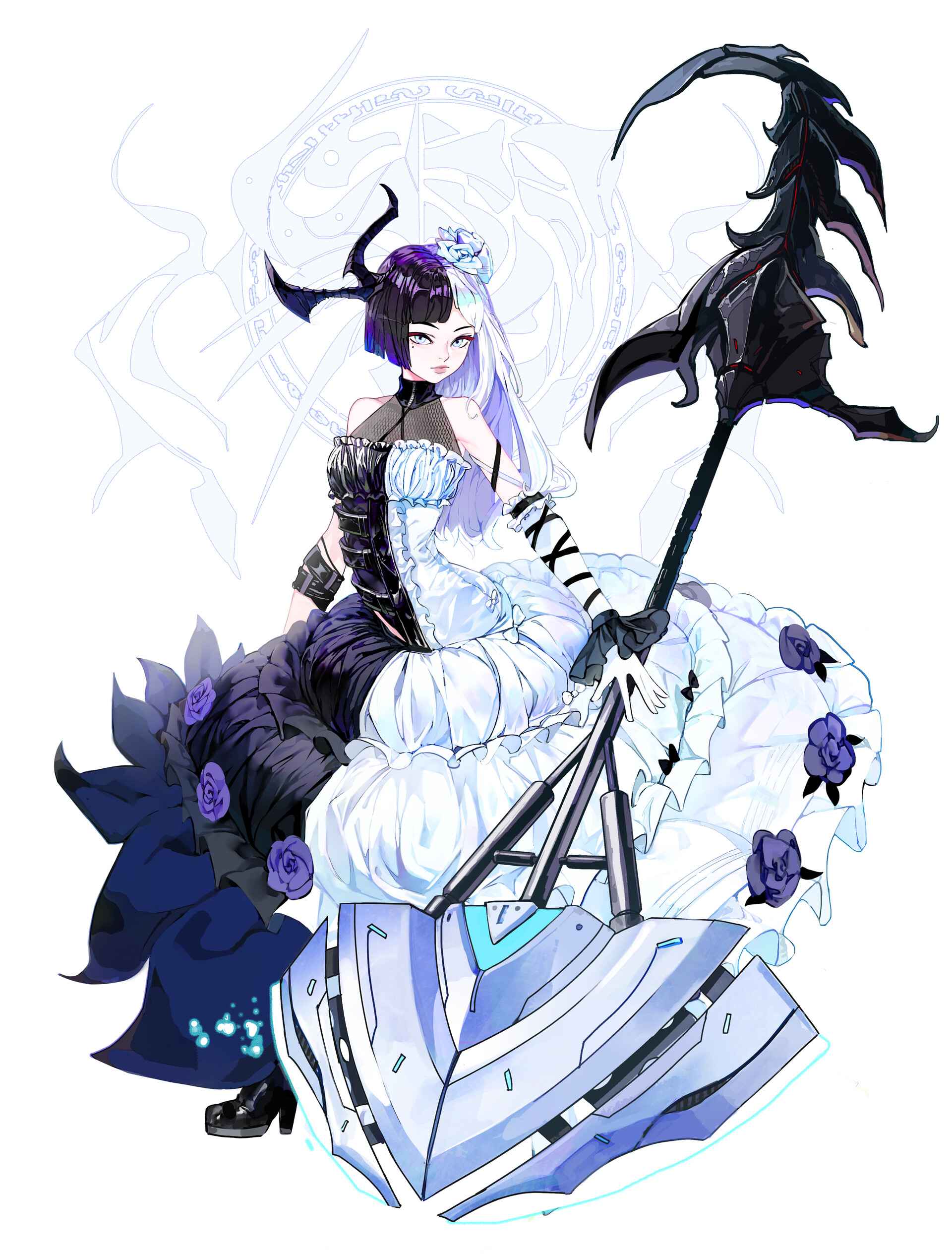 ArtStation - Half girl