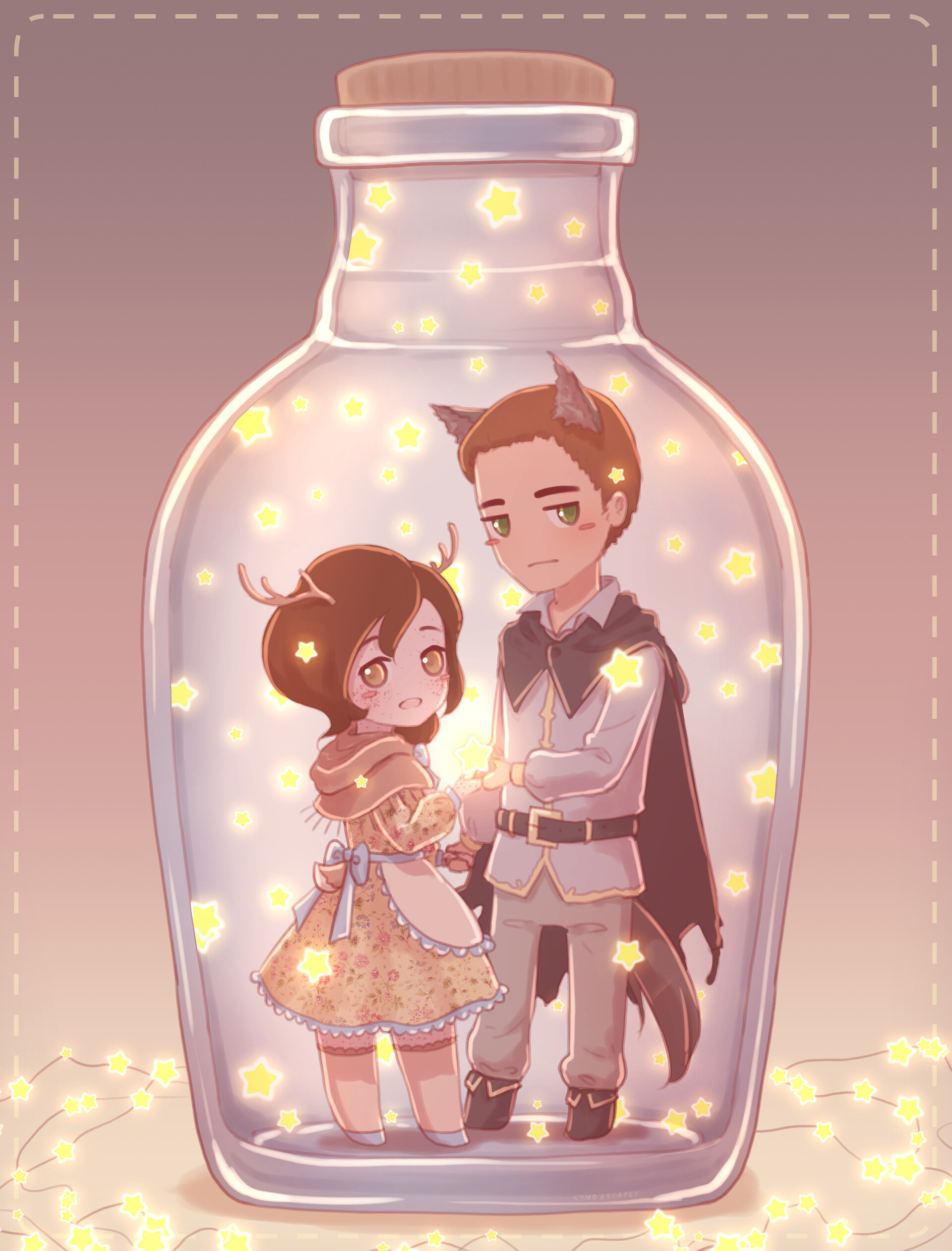 ArtStation - Gift, chibi (2018)