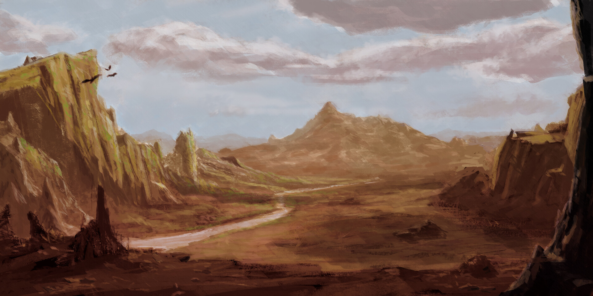 ArtStation - Enviroment landscape