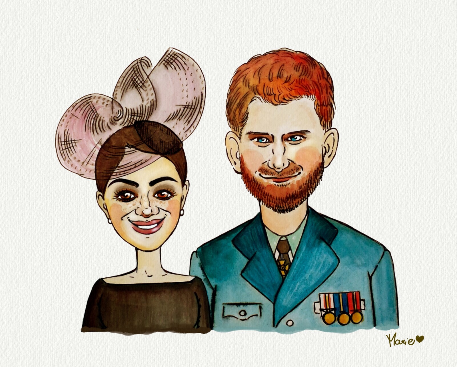 Marie Cartoon - Classic illustration