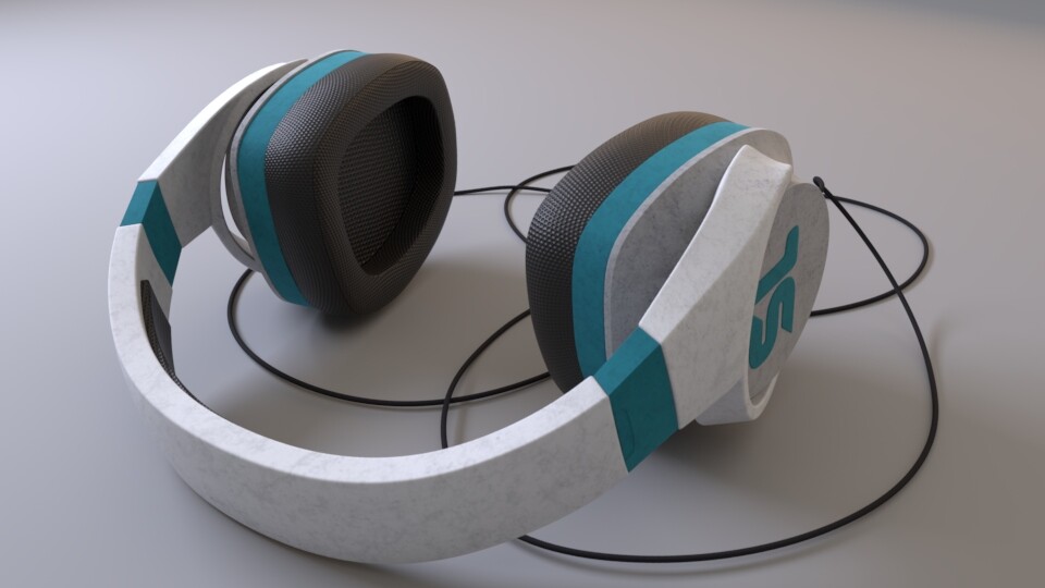 ArtStation - Headphone 3D Concept