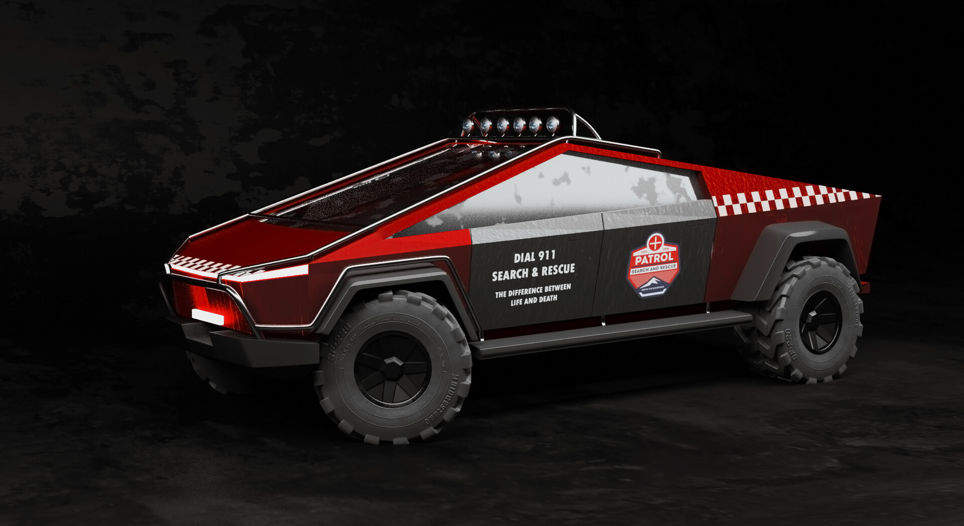 ArtStation - Tesla Cybertruck