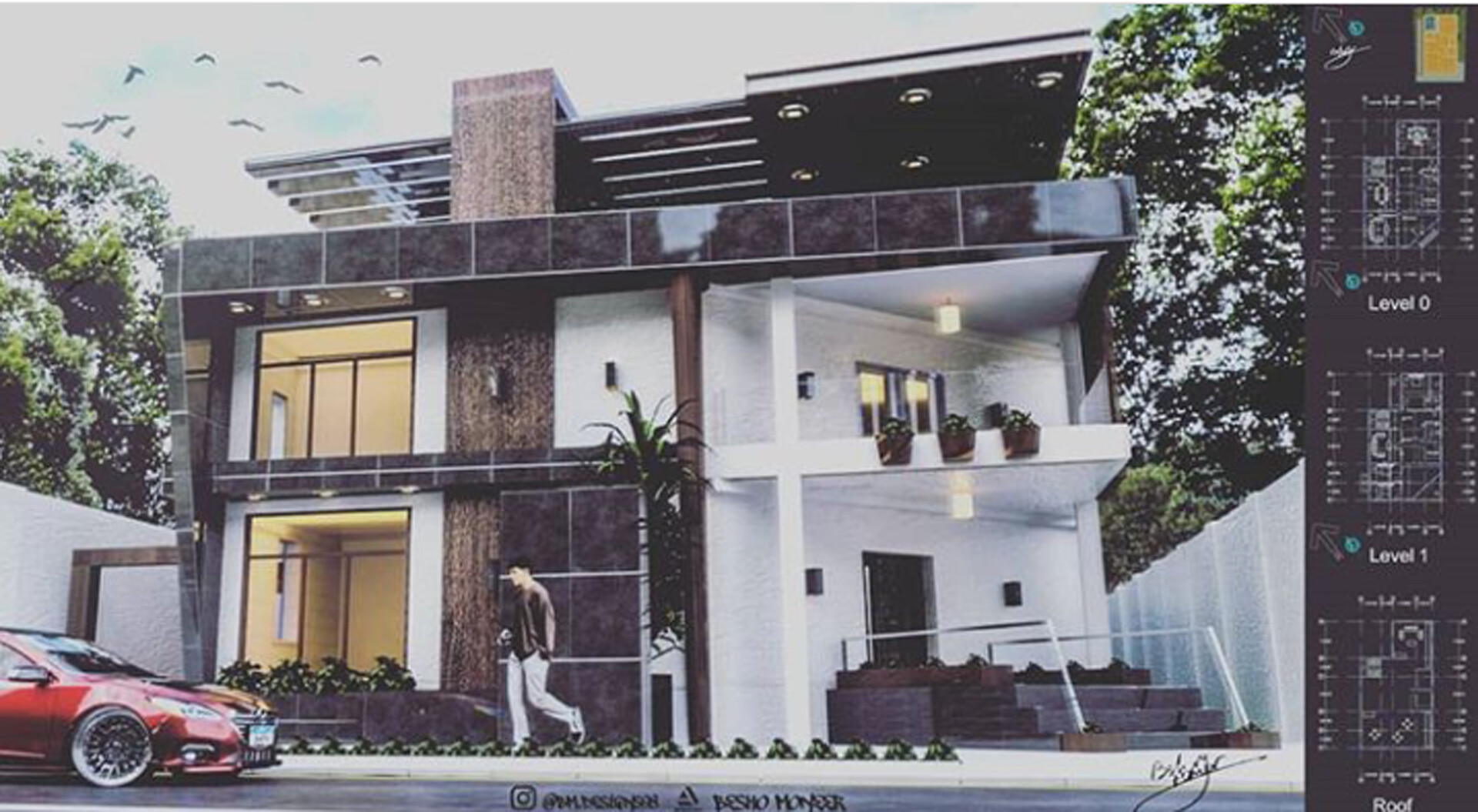 ArtStation - Villa design