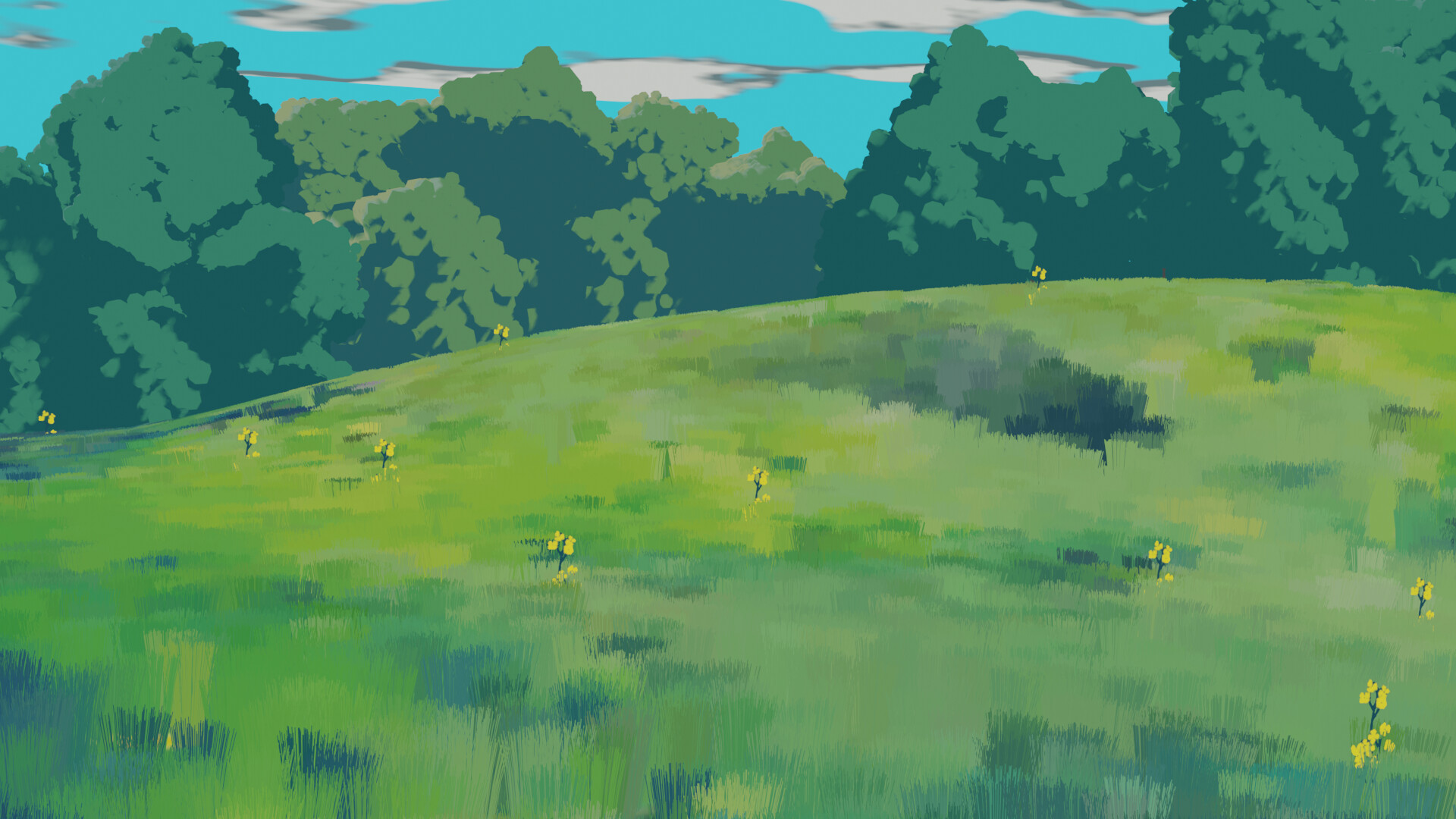 ArtStation - Ghibli Field