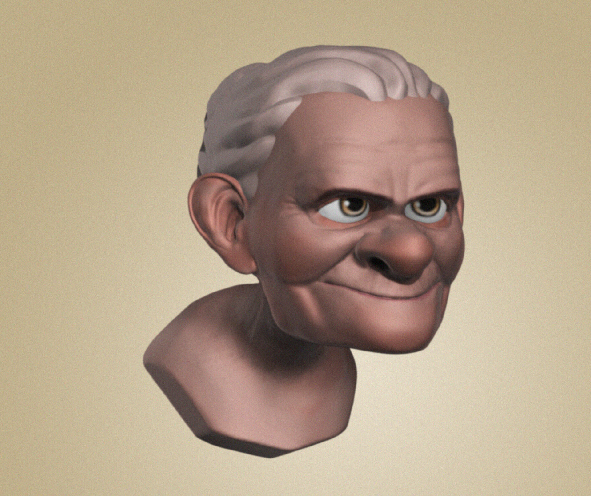 ArtStation - Old Lady