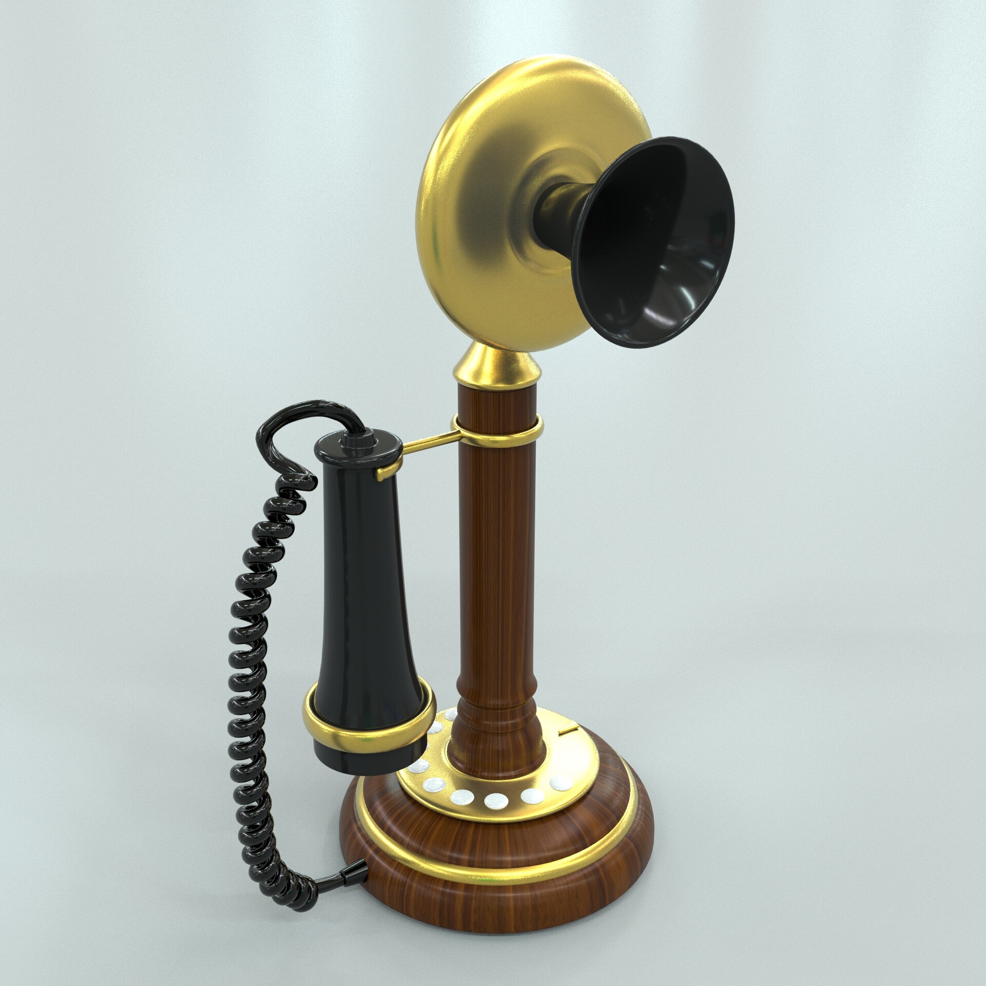 ArtStation - Candle Stick Phone Modeling