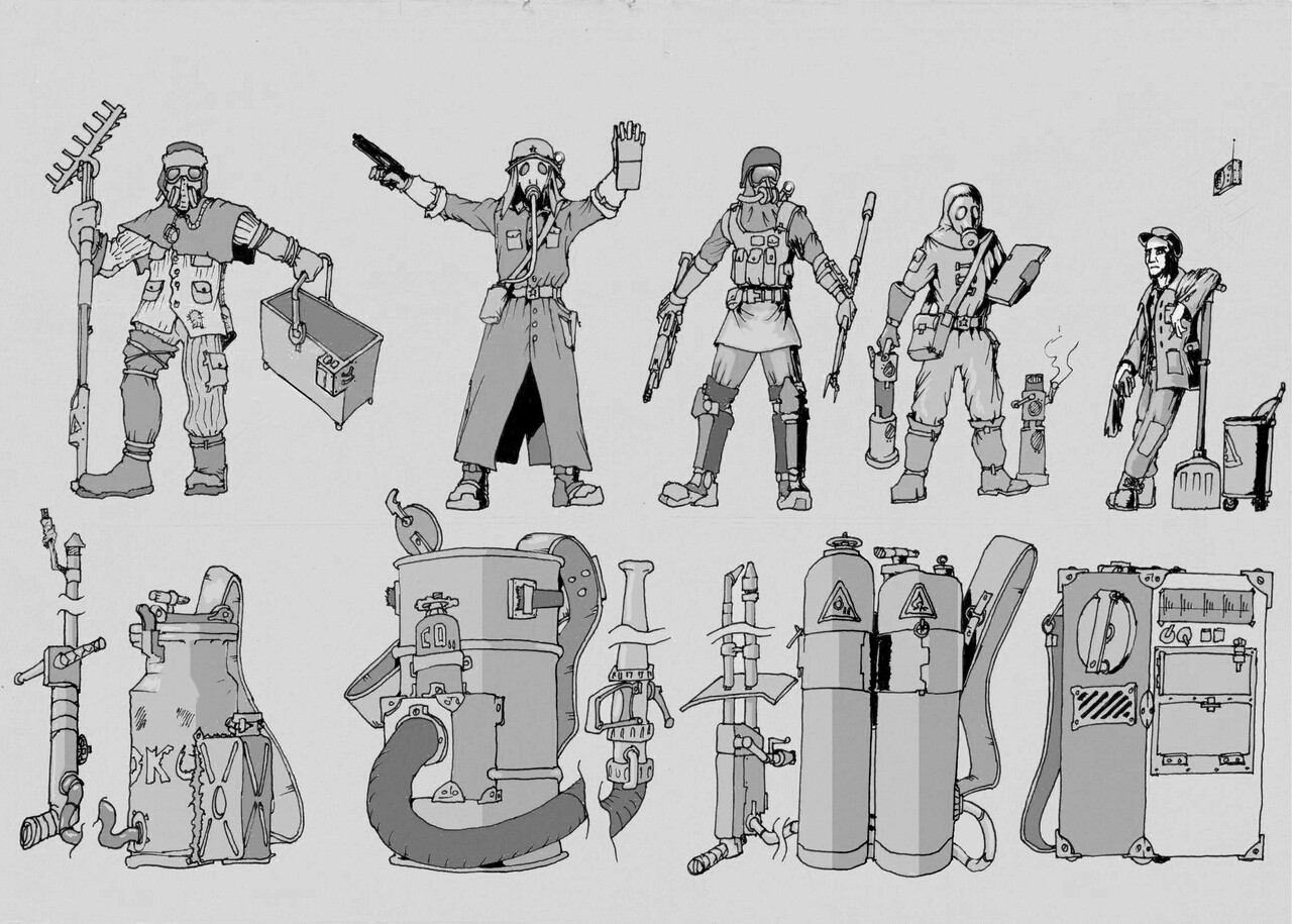 ArtStation - SAMOSBOR character design