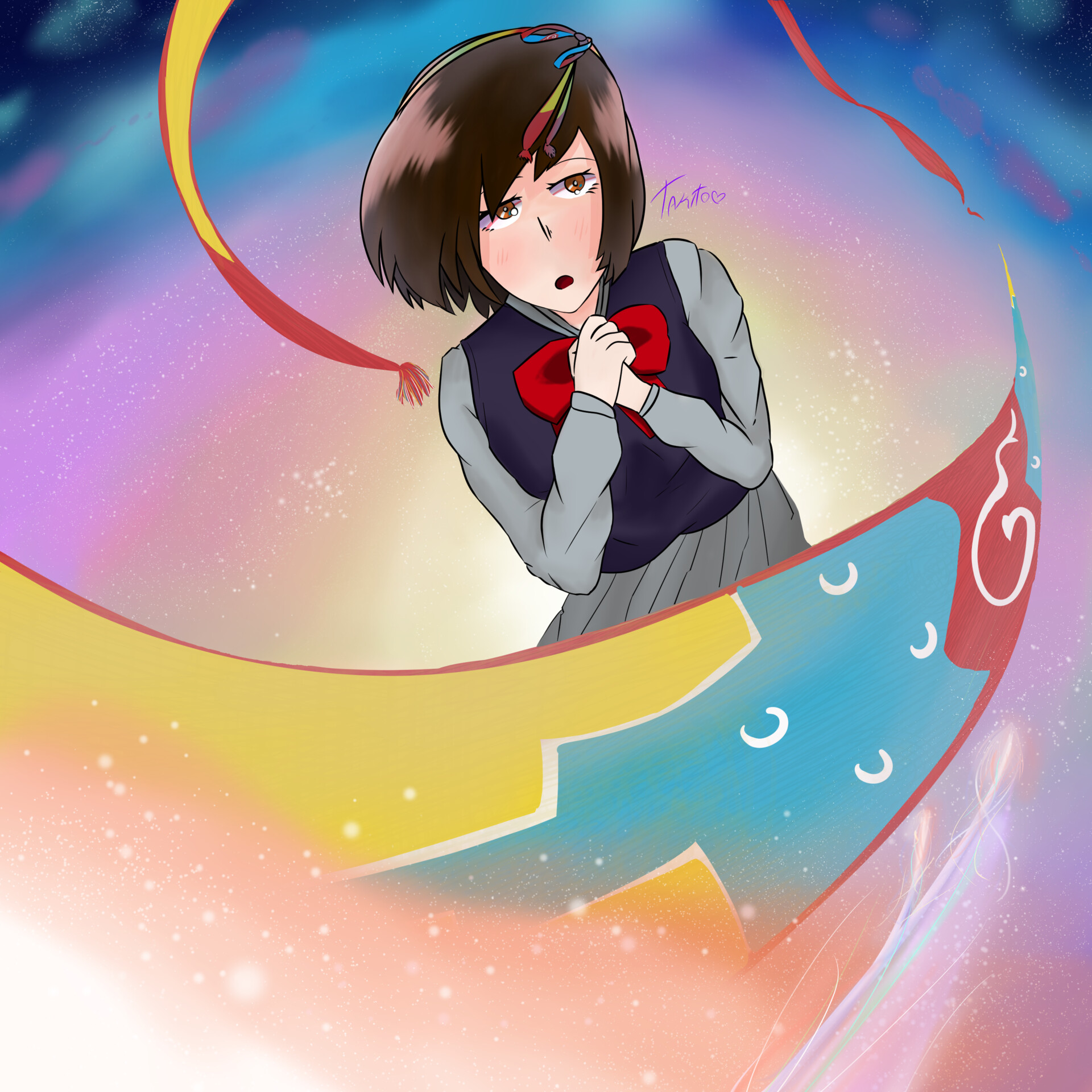 ArtStation - mitsuha fanart