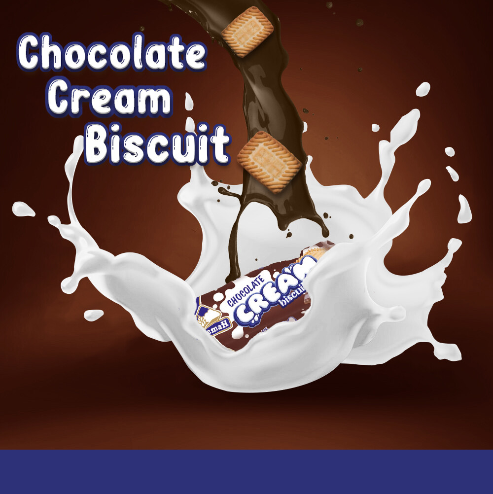 ArtStation - Chocolate Cream Biscuit banner