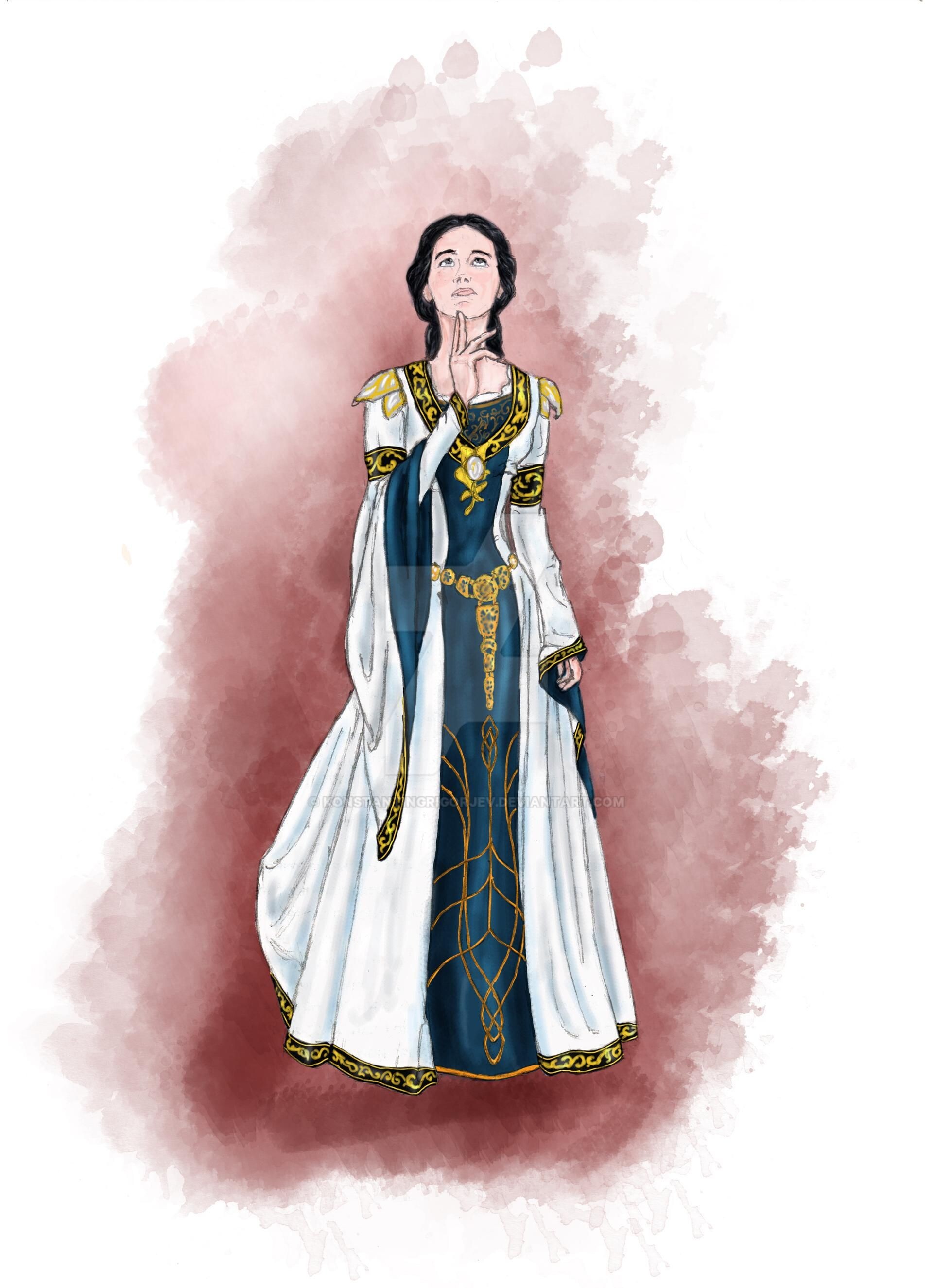 Konstantin Grigoryev - vaniar noldor and teleri costume aesthetics