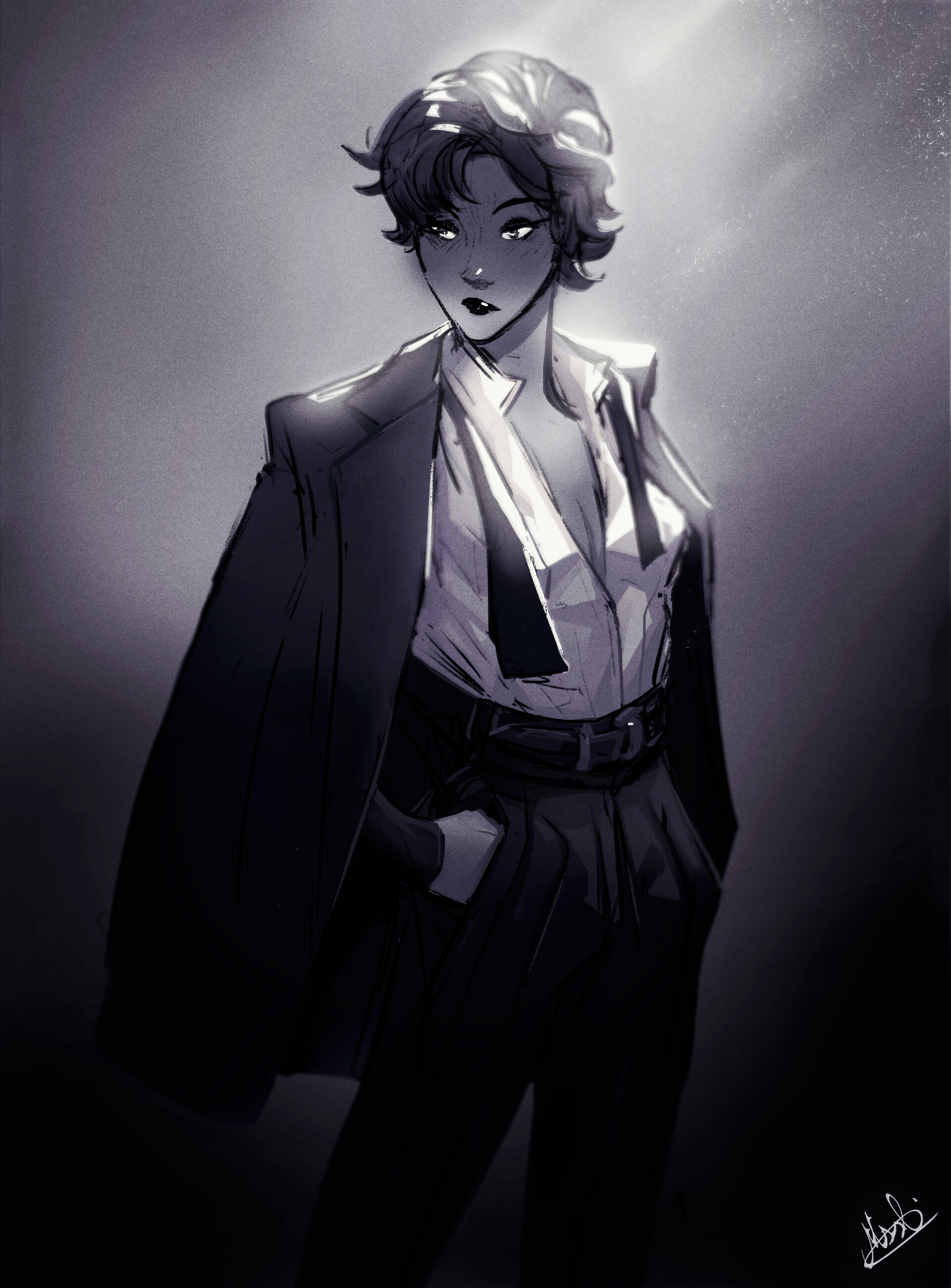 ArtStation - Ocs in suits