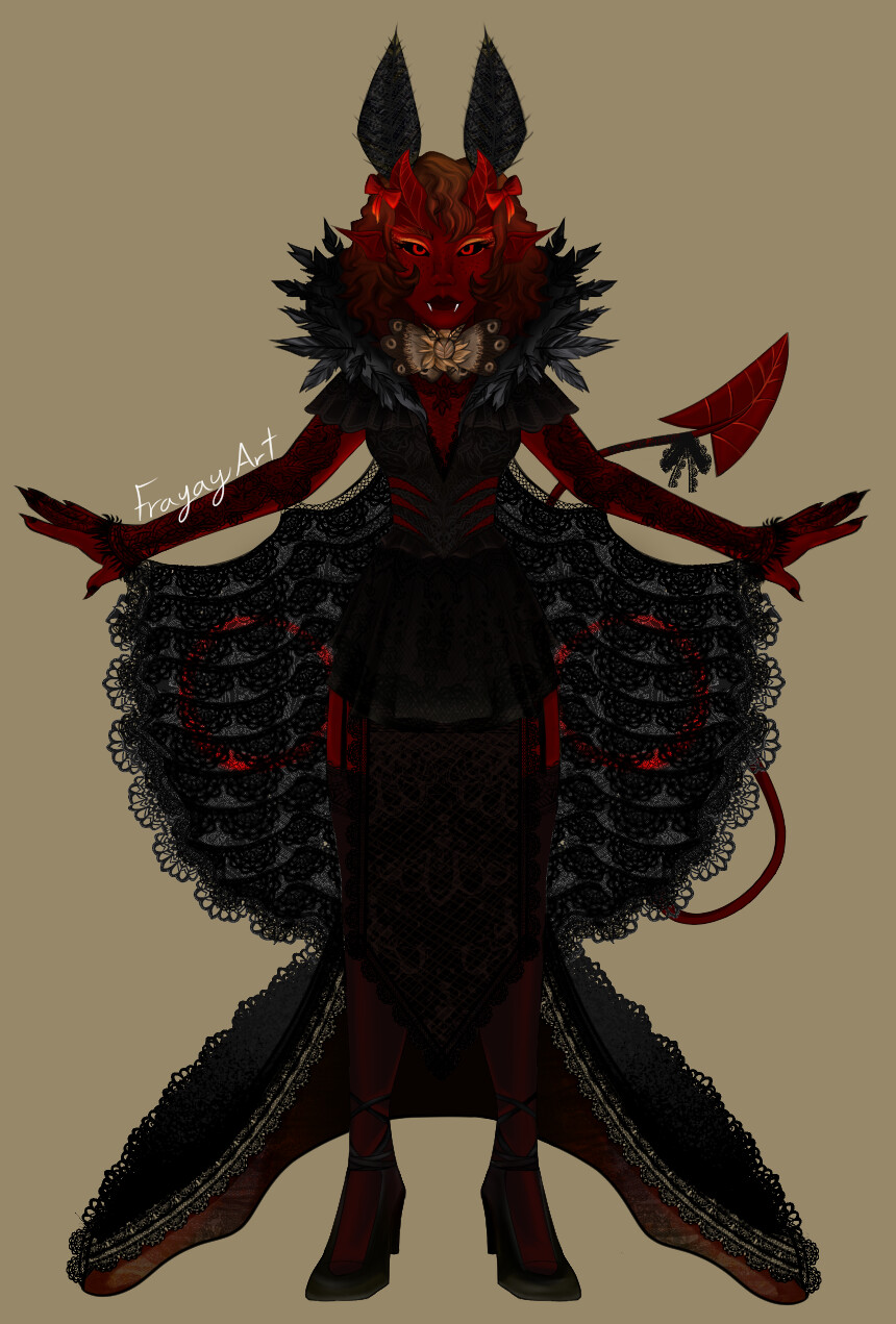 ArtStation - Mothra/Mothman Dress