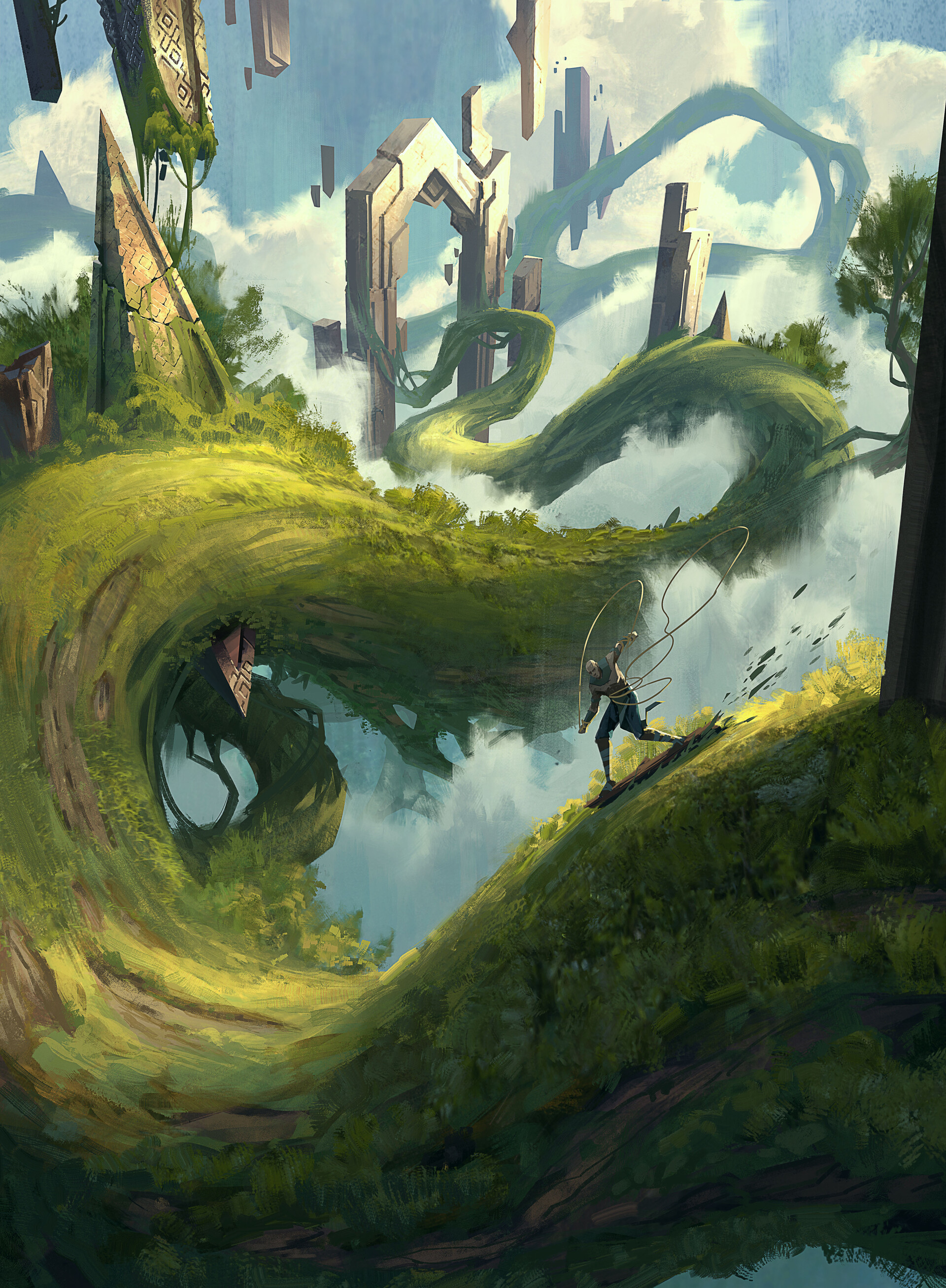 Grady Frederick - MTG: Zendikar Rising - Lands