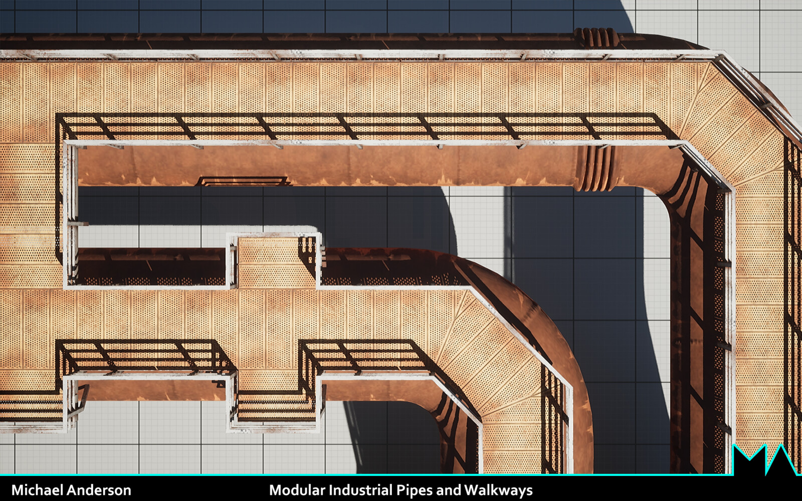 Michael Anderson - Modular Industrial Pipes and Walkways
