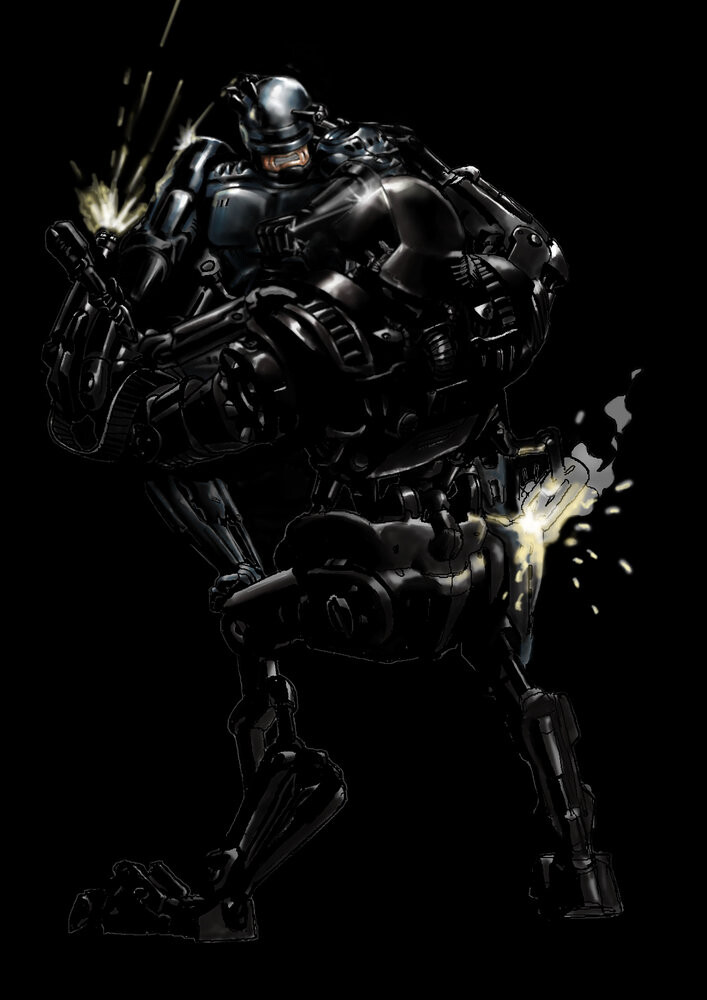 ArtStation - Old cyber battle