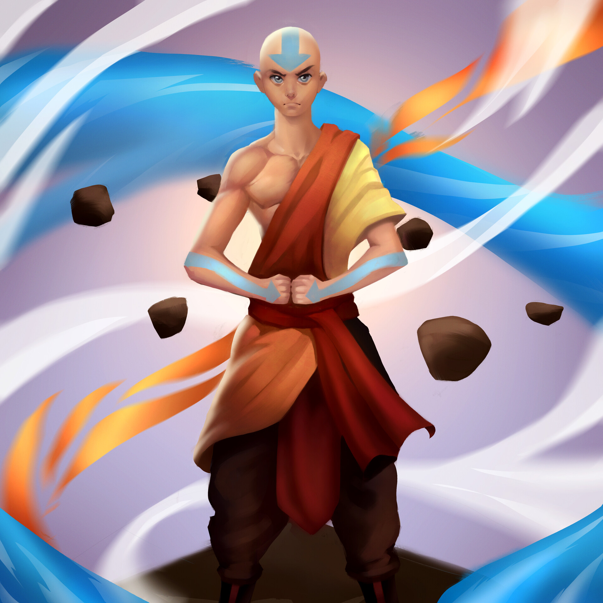 ArtStation - The Last Airbender: Avatar Aang
