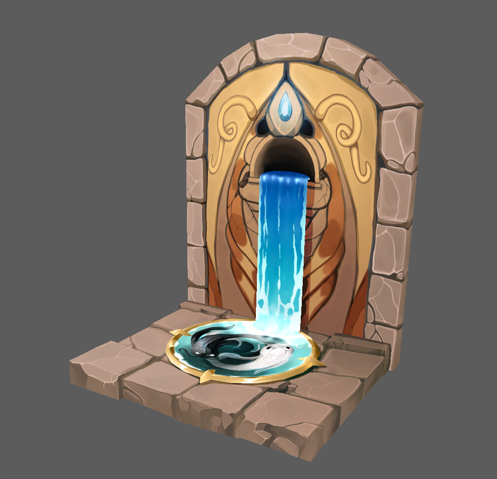 Amy Hua - Fish Fountain