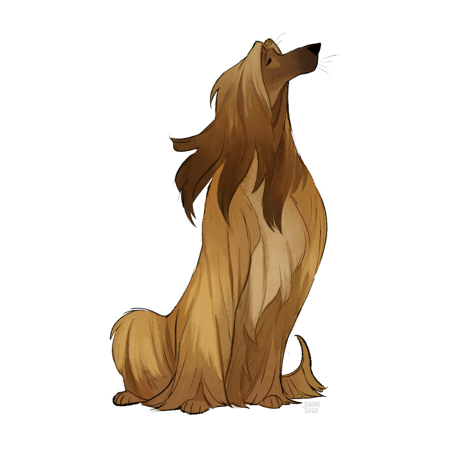 Jeniak draws - Doggust 2020 (part 1)