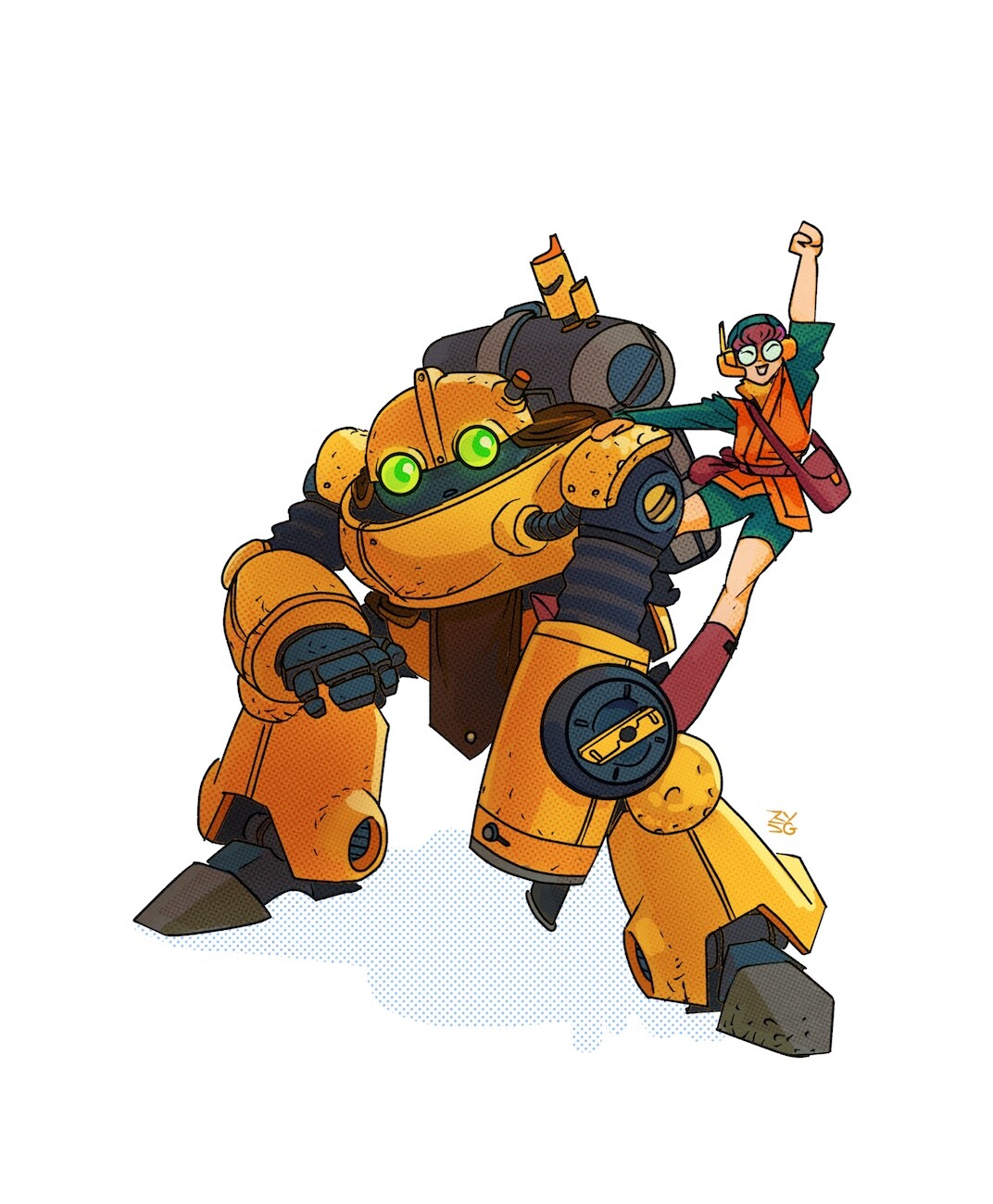 ArtStation - Robo & Lucca