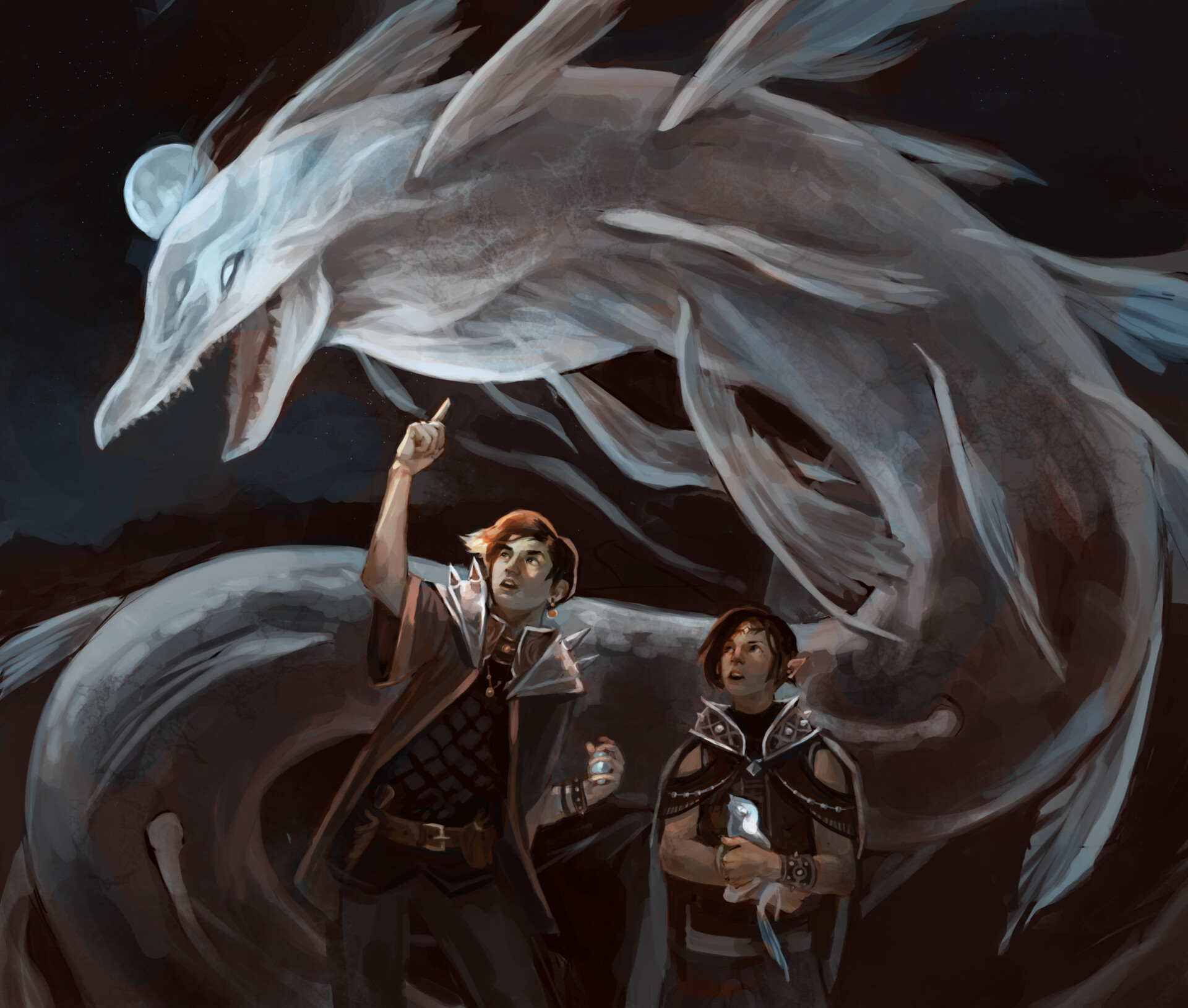 ArtStation - Ghost Dragon