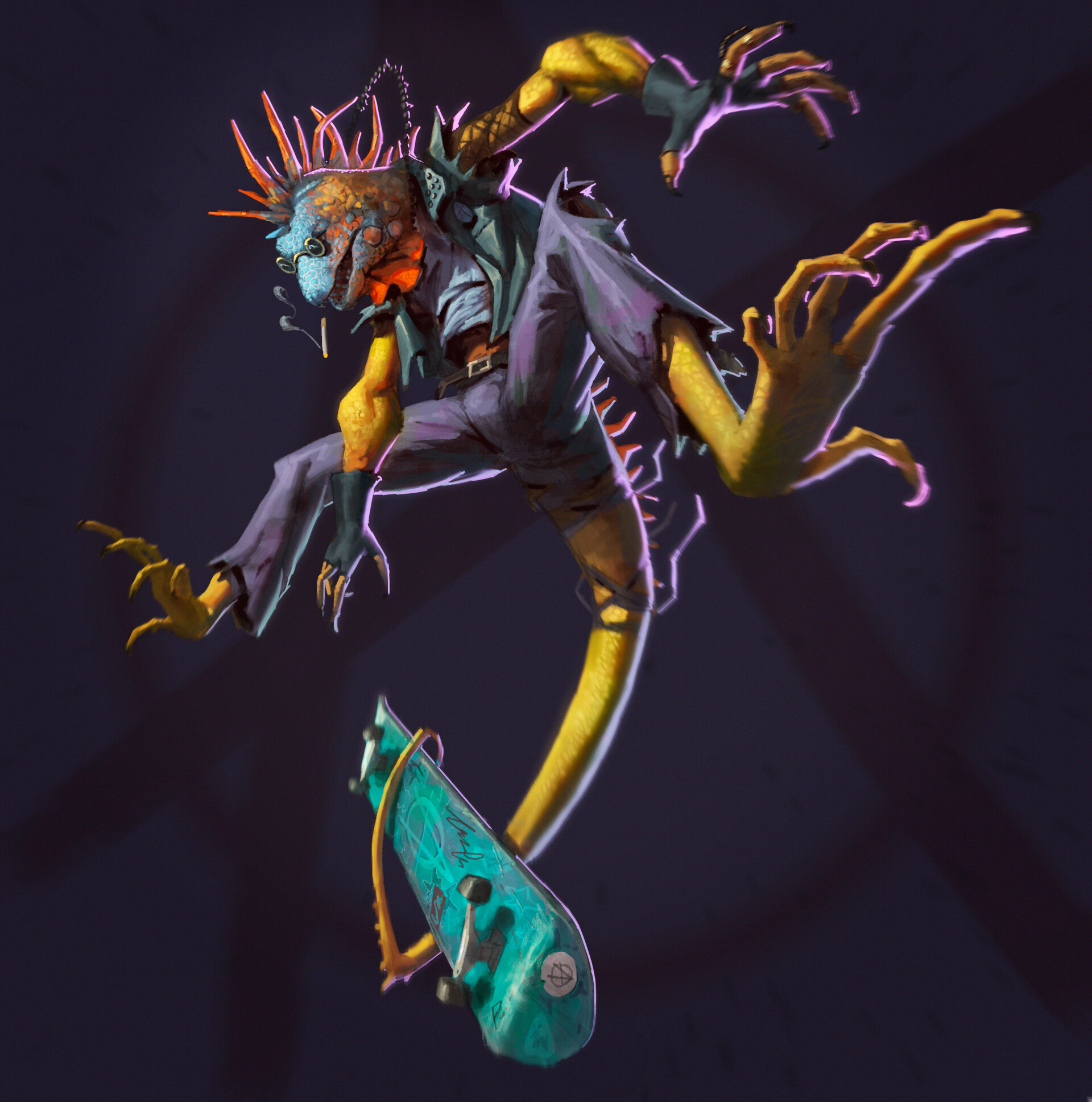 ArtStation - Punk Skater