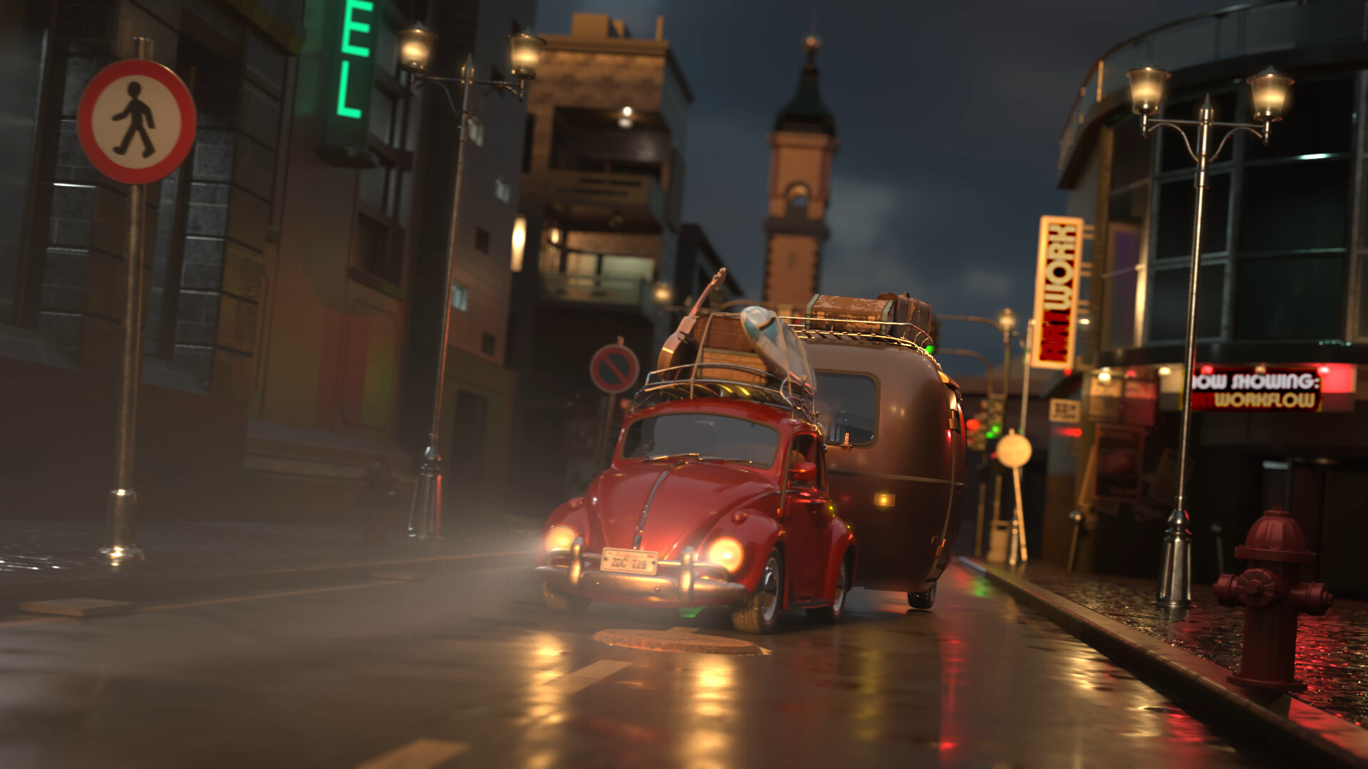 William Condé - Bug in The City (Lighting | Lookdev | Compositing)