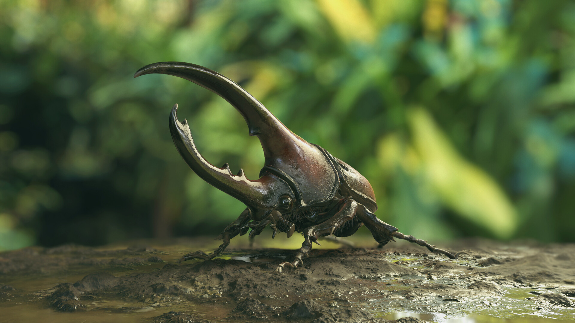 ArtStation - creature design (hercules beetle)