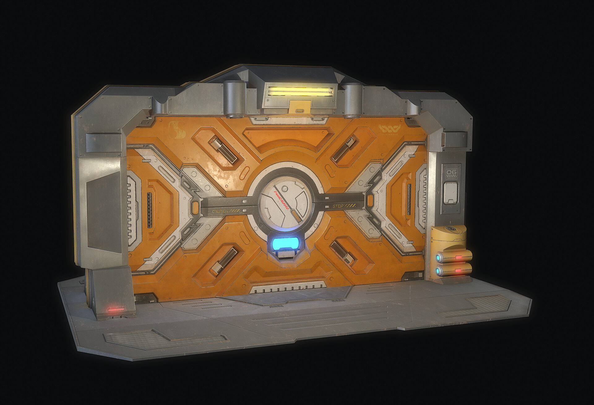 ArtStation - SCI-FI DOOR