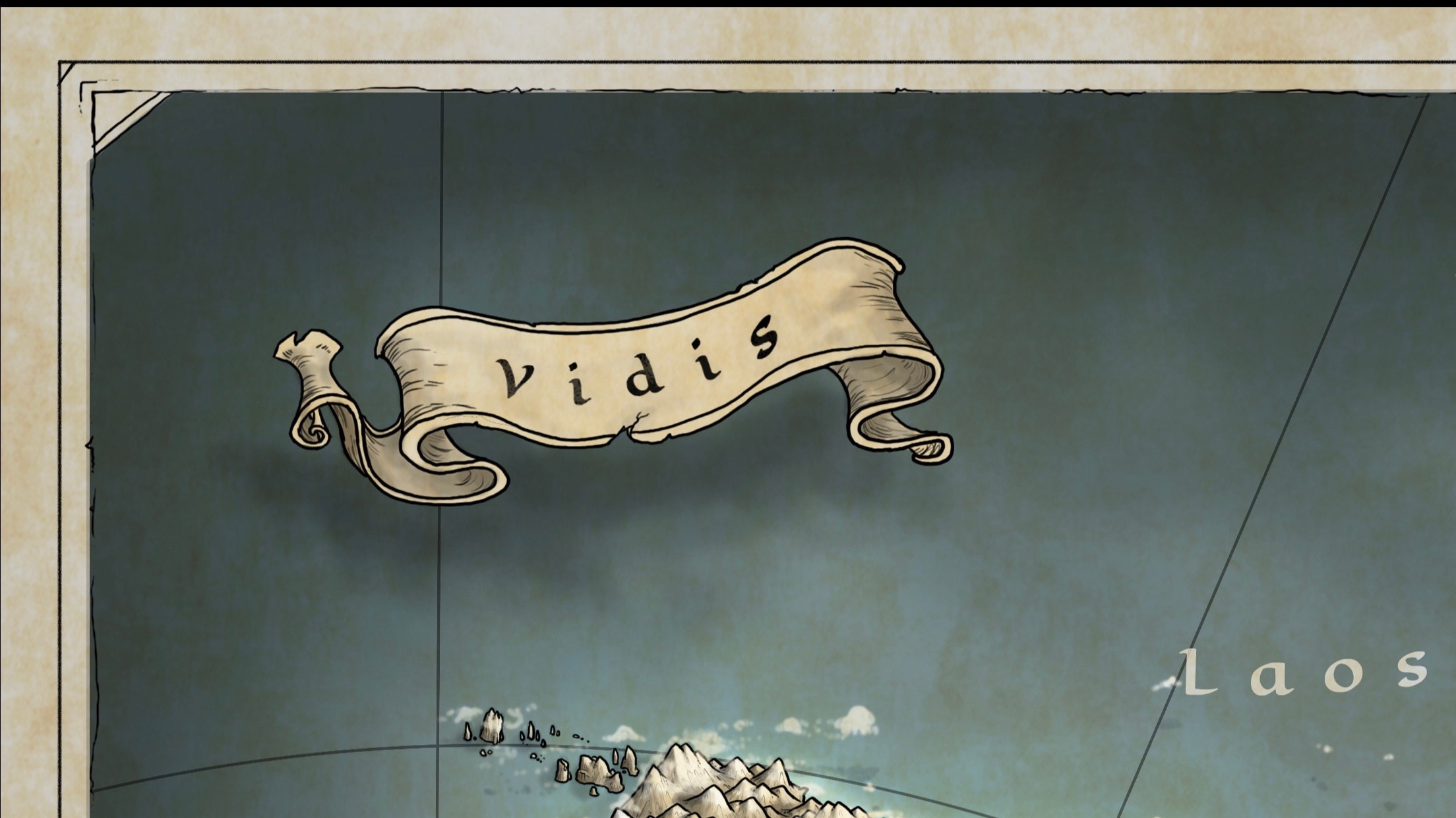 James Nalepa - The lands of Vidis, a fantasy map commission