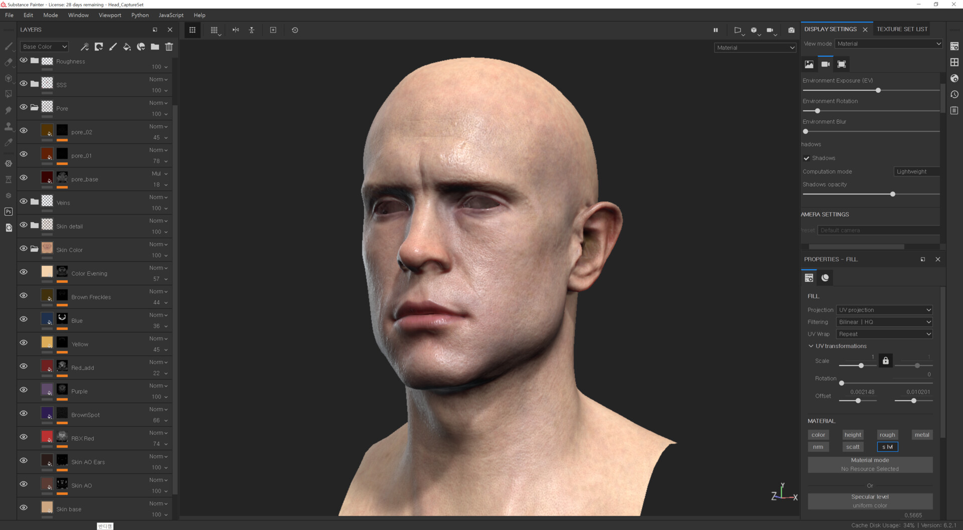 ArtStation - Substance Painter - Hand Paint