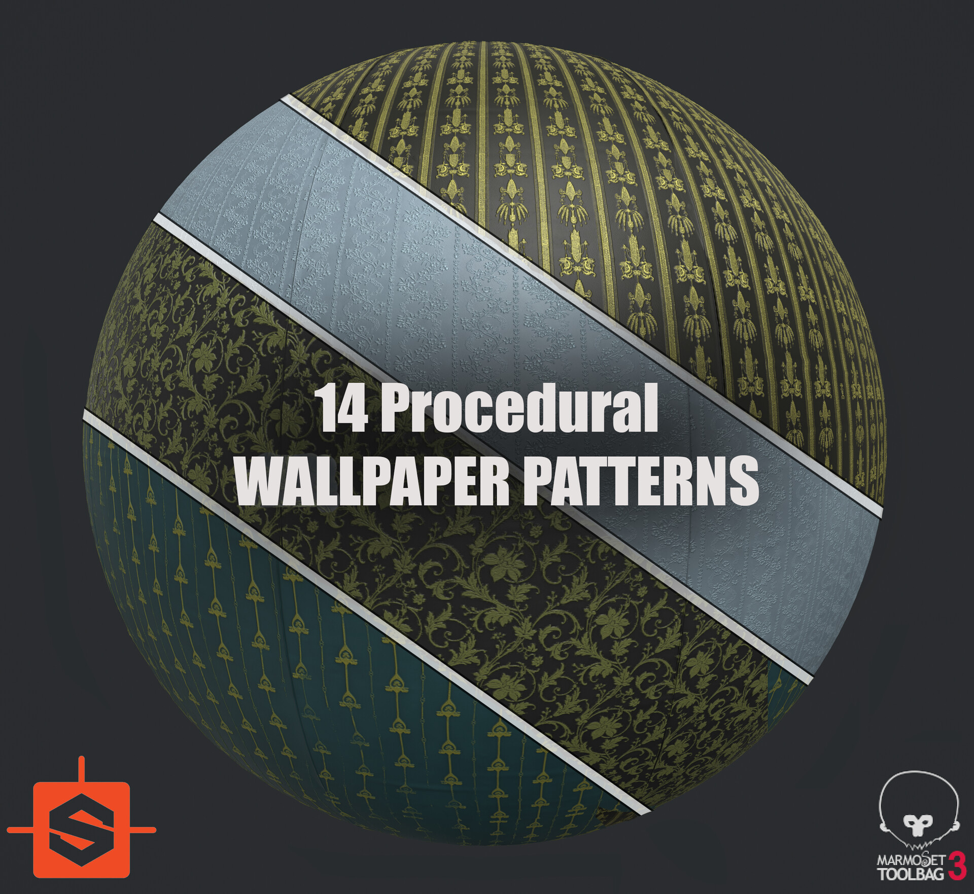 ArtStation - Wallpaper Procedural Material