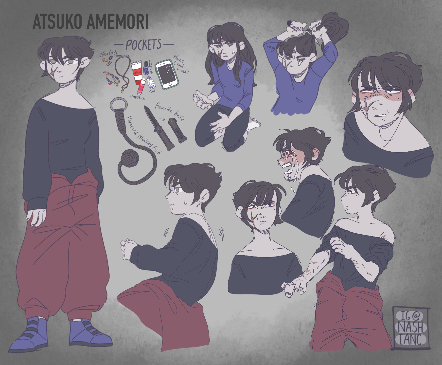 ArtStation - Atsuko - Concept/Character Design