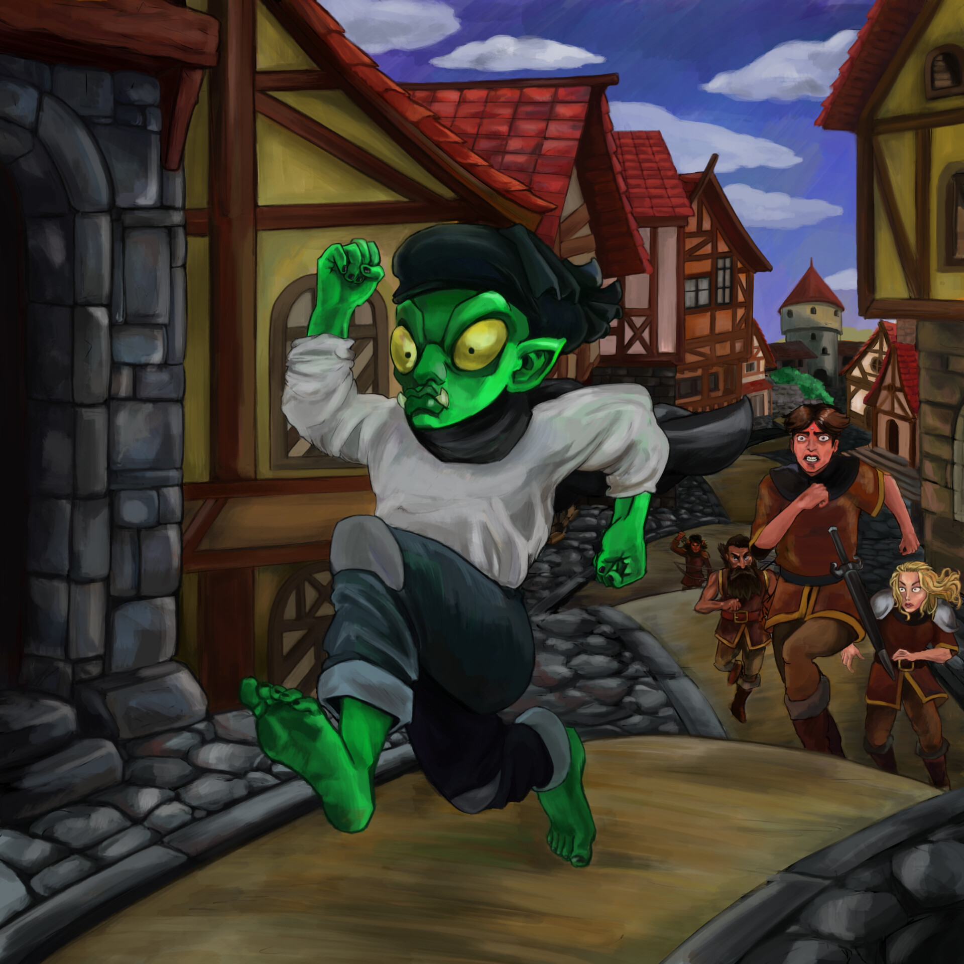 ArtStation - Goblin Run