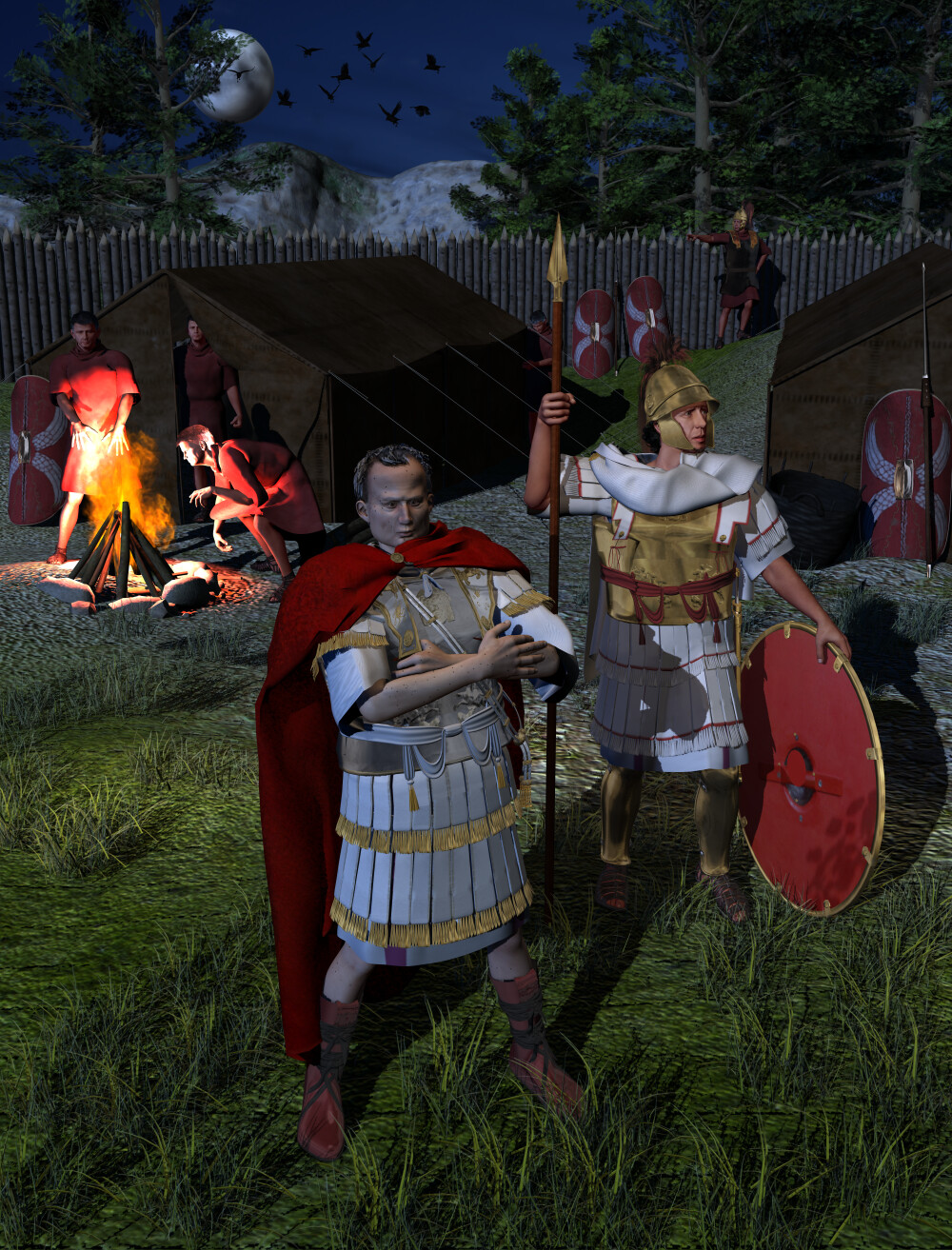 ArtStation - Roman Late Republic Consul "Gaius Julius Caesar" 50BC