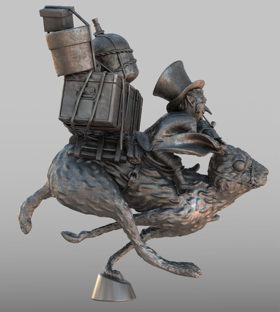 ArtStation - Monge fan art