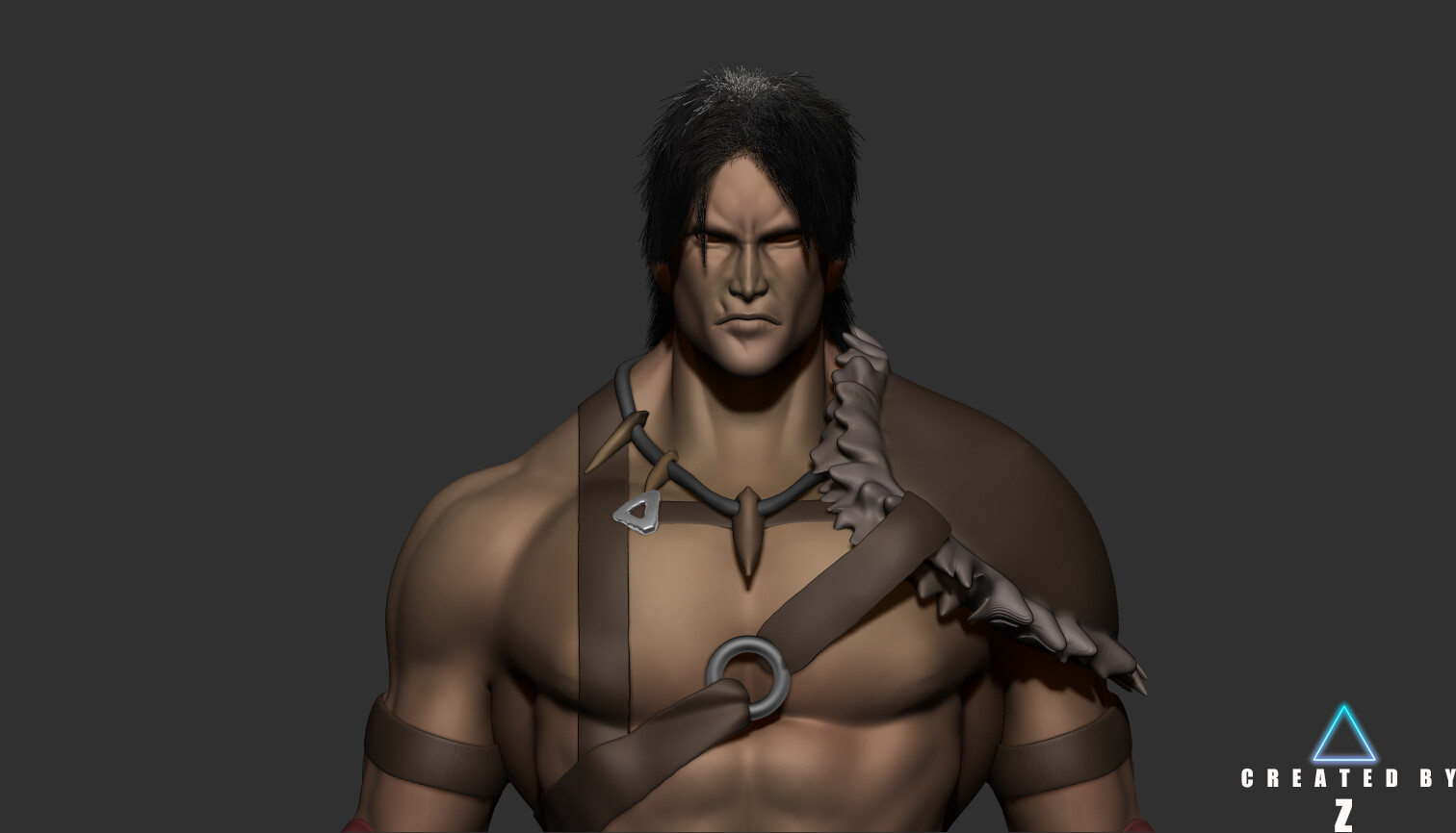 ArtStation - Barbarian Leader