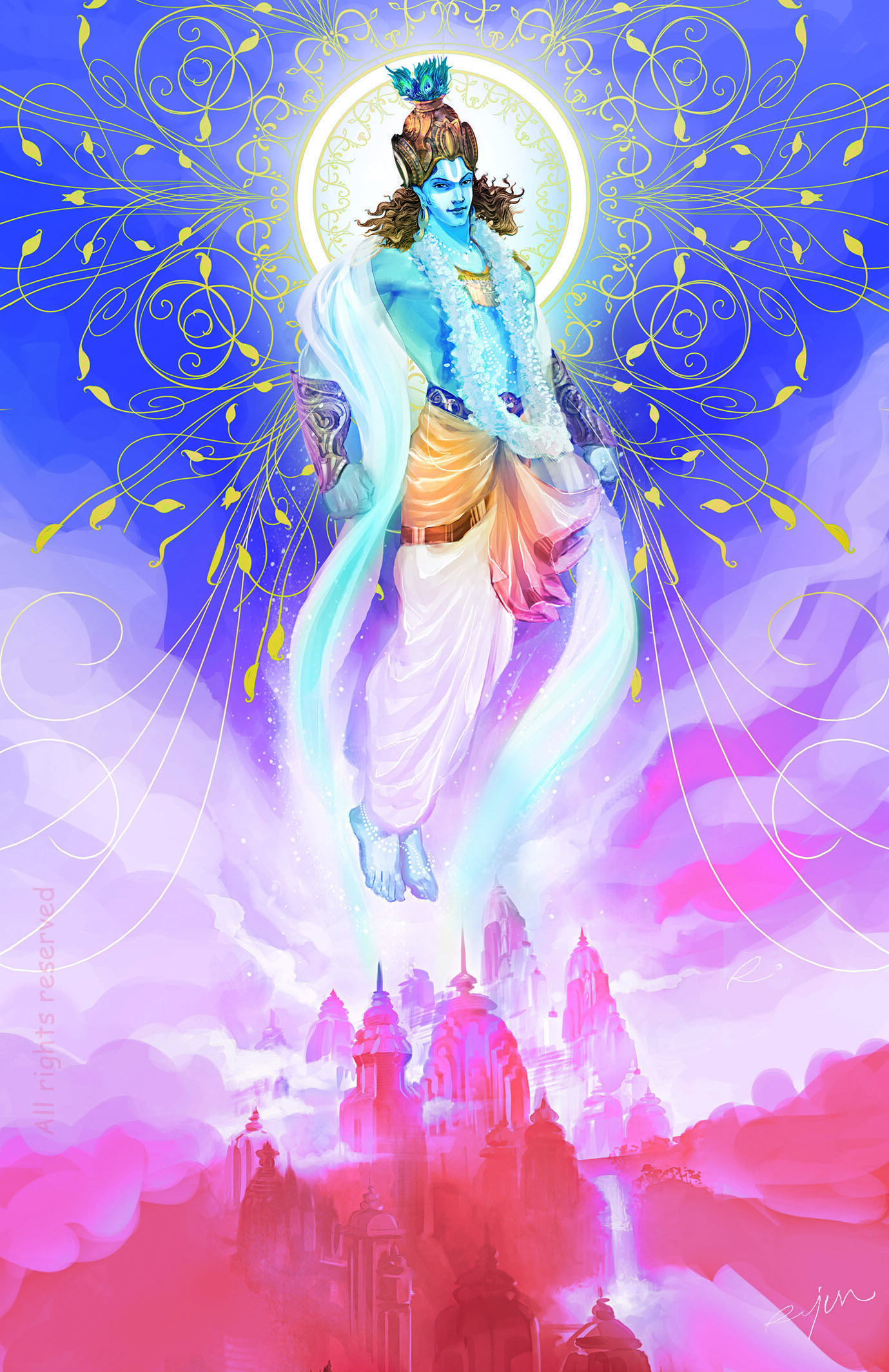 ArtStation - Sri Krishna