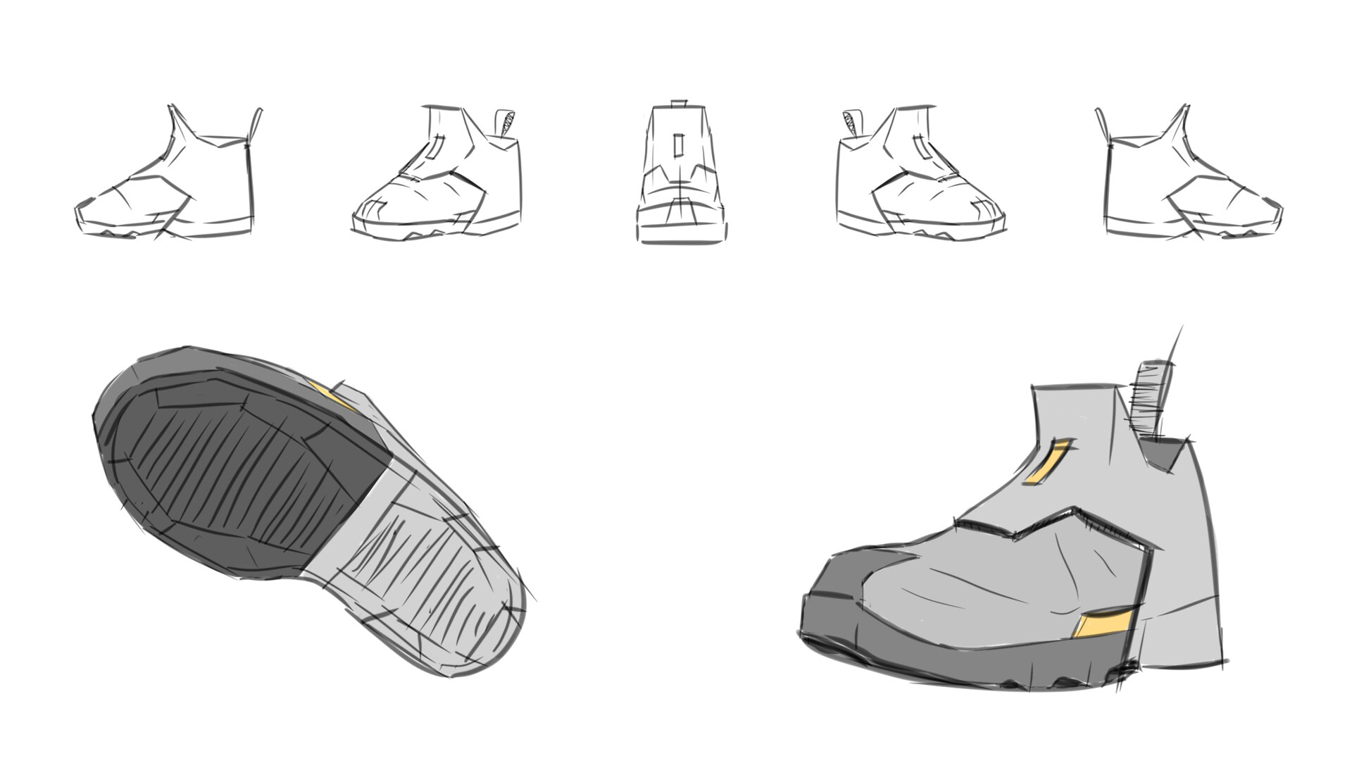 ArtStation - (Futuristic) shoes.